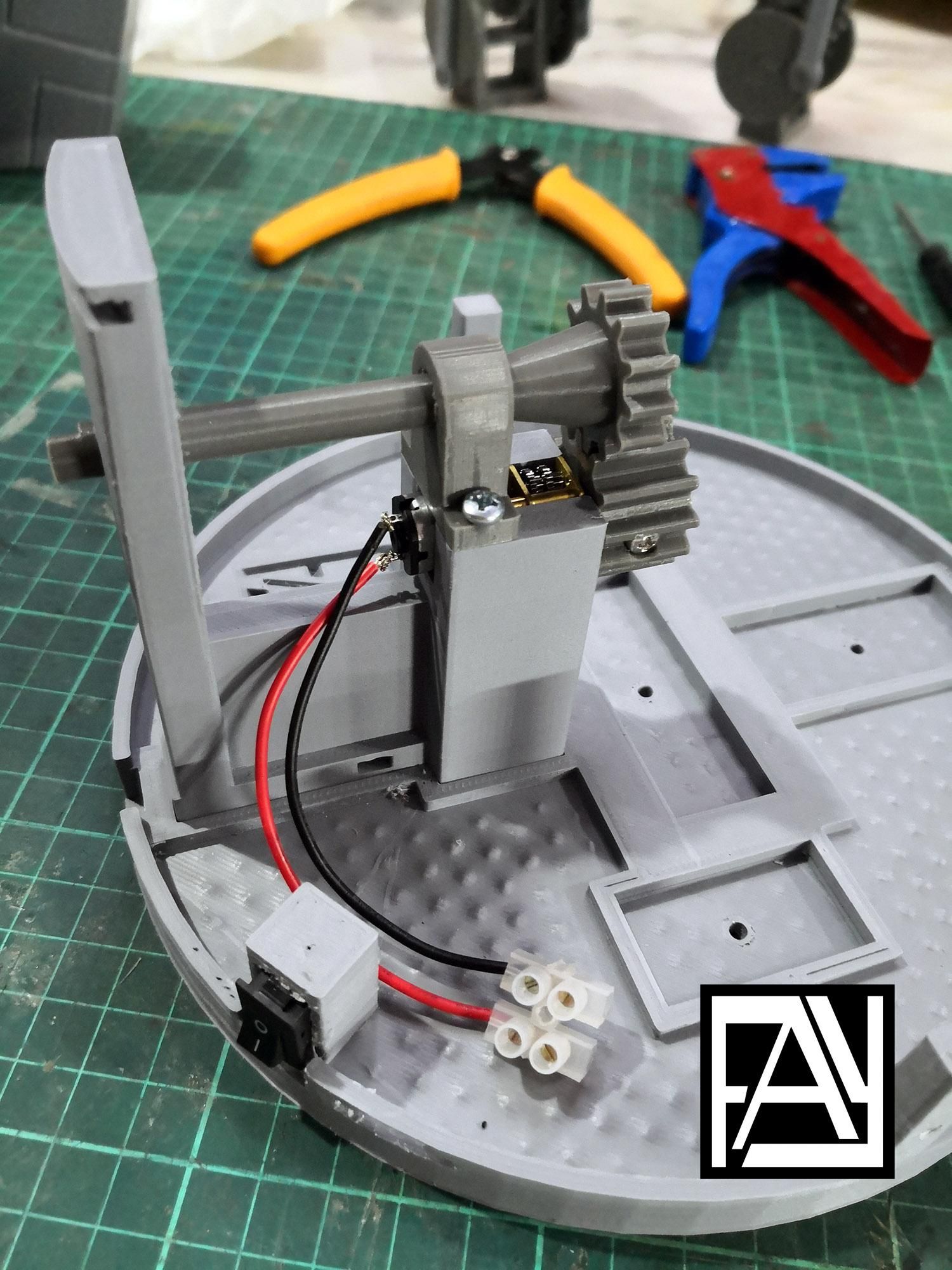 ATAT Motorized Automata : 12 Steps (with Pictures) - Instructables