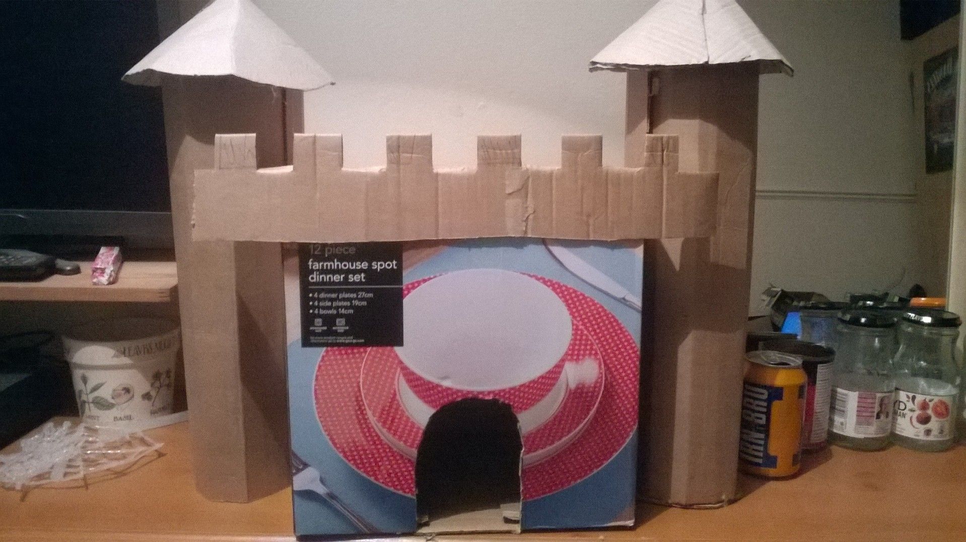 Cardboard Sand Castle : 6 Steps - Instructables