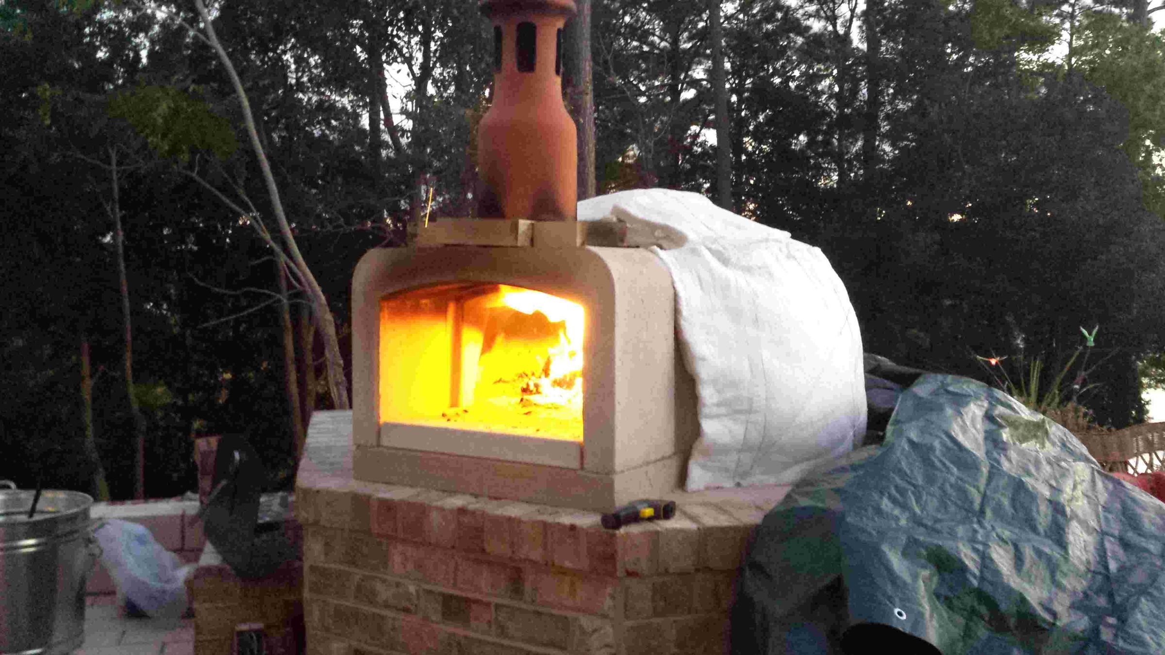Building a DIY Pizza Oven Kit Into a Complete Wood Fired Pizza Oven ...
