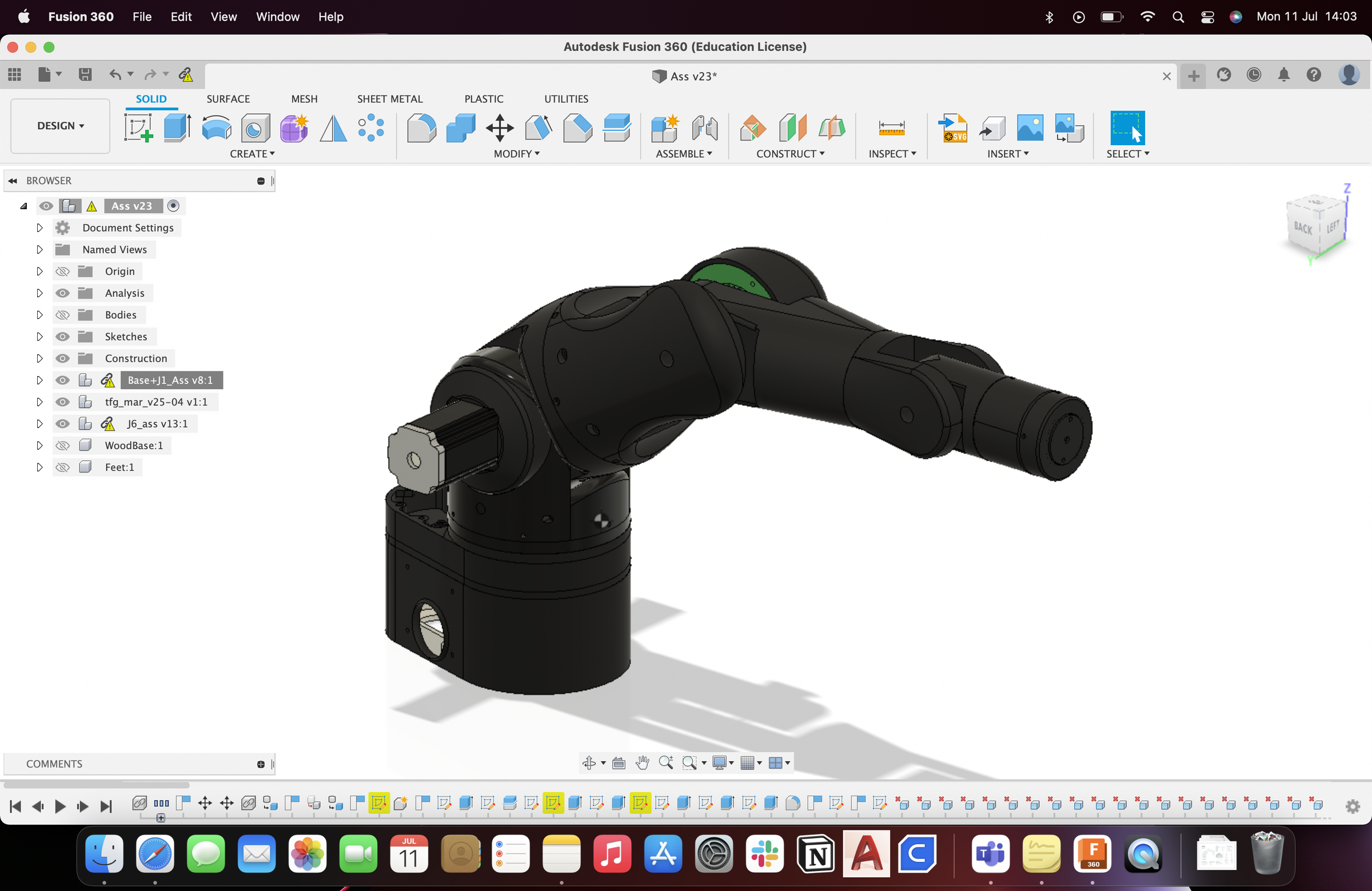 MOTUS - Open-Source 3D Printed Robotic Arm : 11 Steps (with Pictures ...