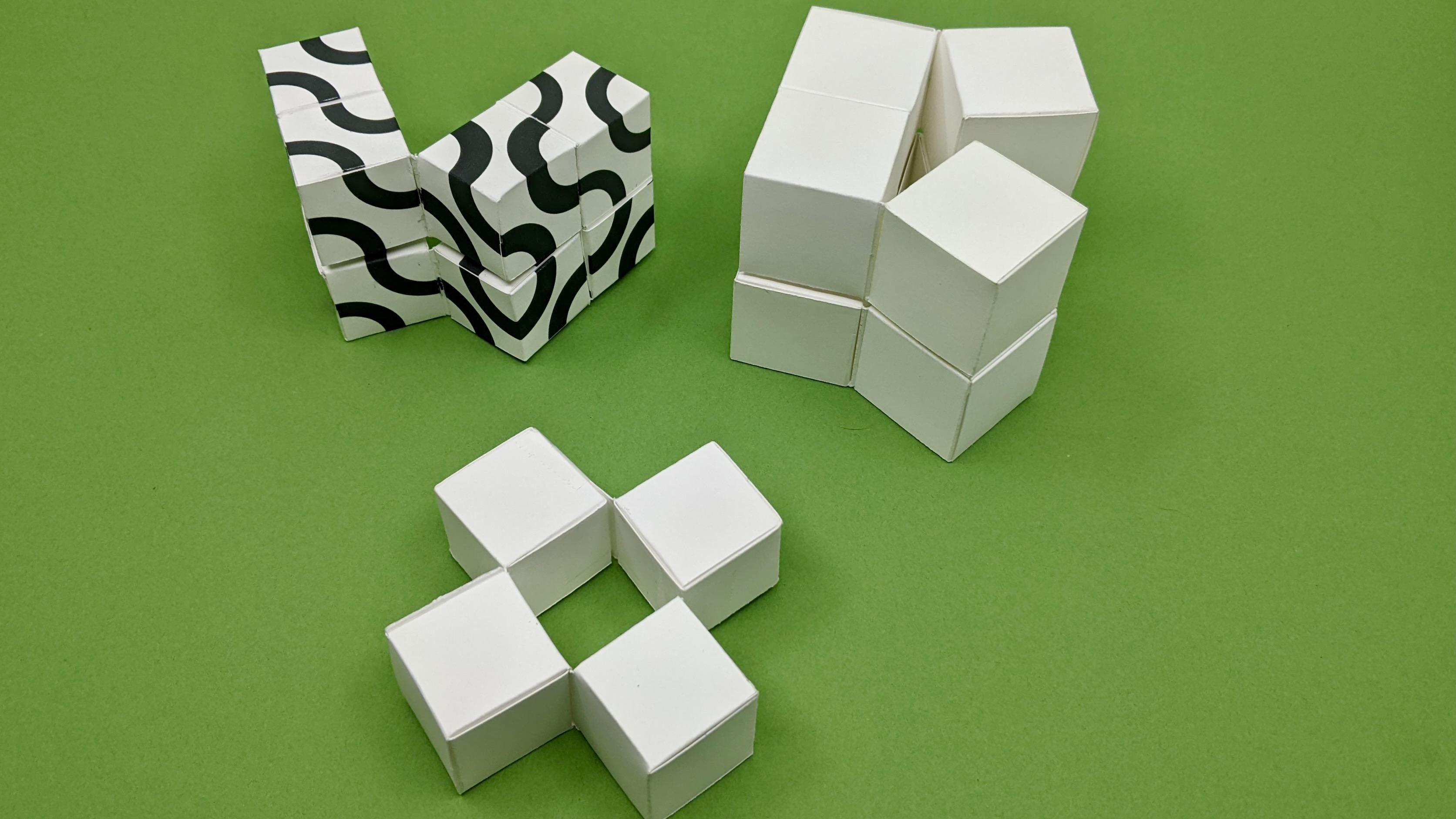 Making Paper Flexicubes (also Known As Infinity Cubes, Fidget Cubes or ...