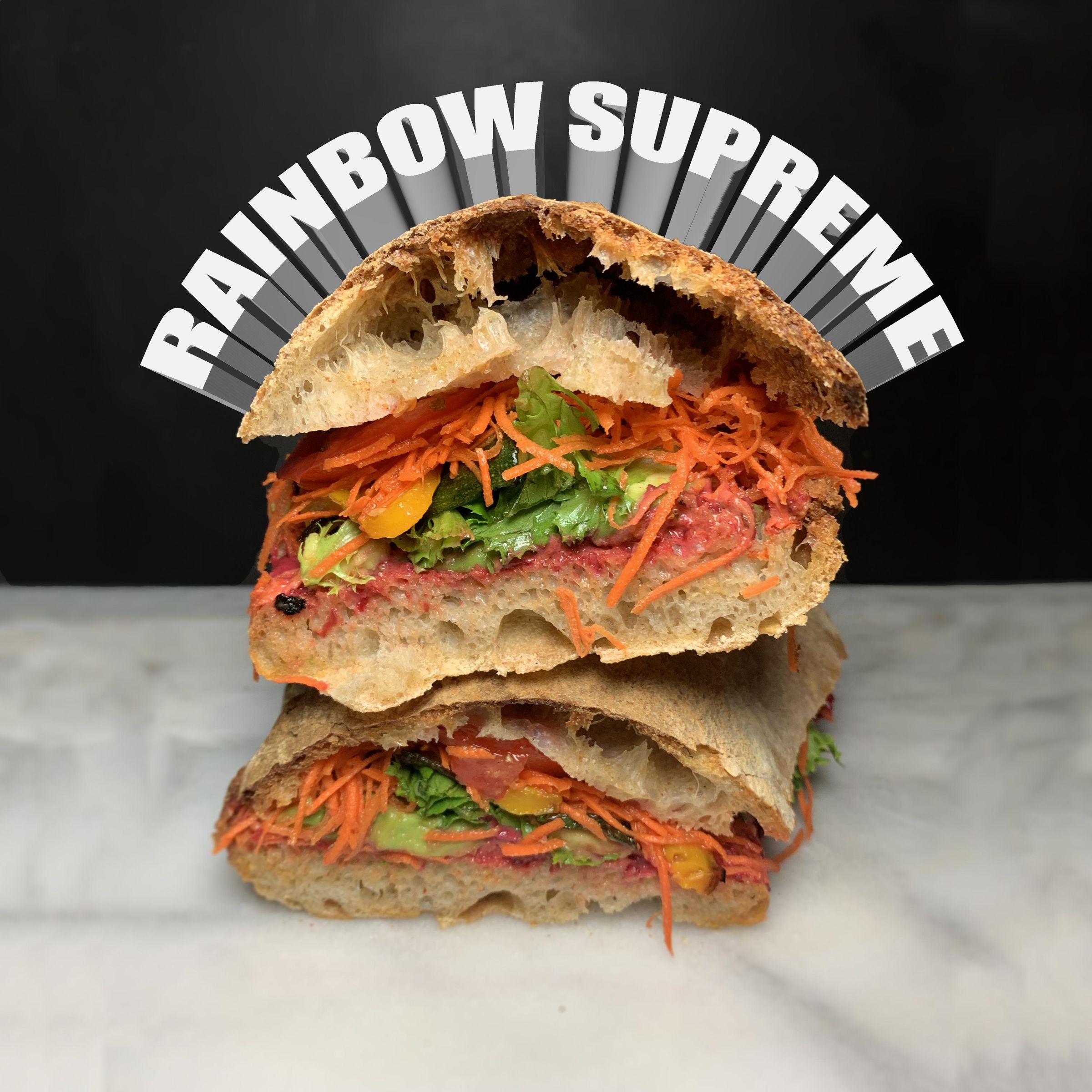 Rainbow Supreme Sandwich : 9 Steps (with Pictures) - Instructables