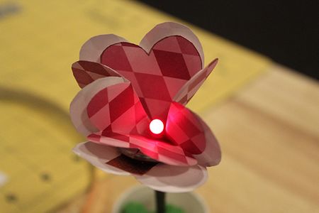 LED Paper Flower : 4 Steps (with Pictures) - Instructables