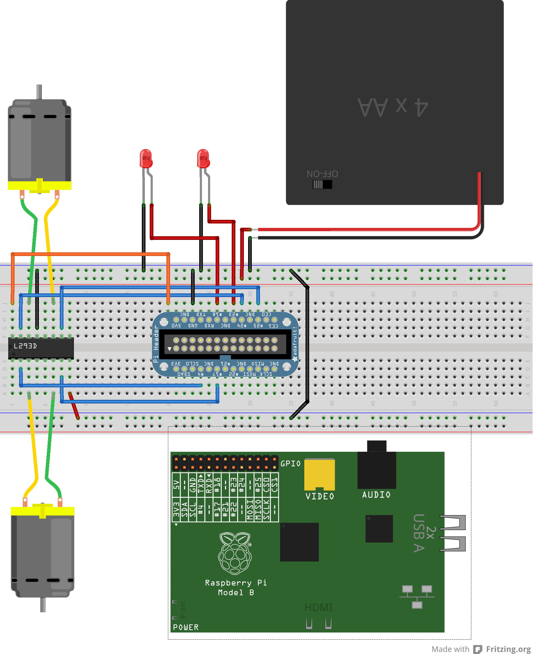 Controlling a Raspberry Pi RC Car With a Keyboard : 8 Steps - Instructables