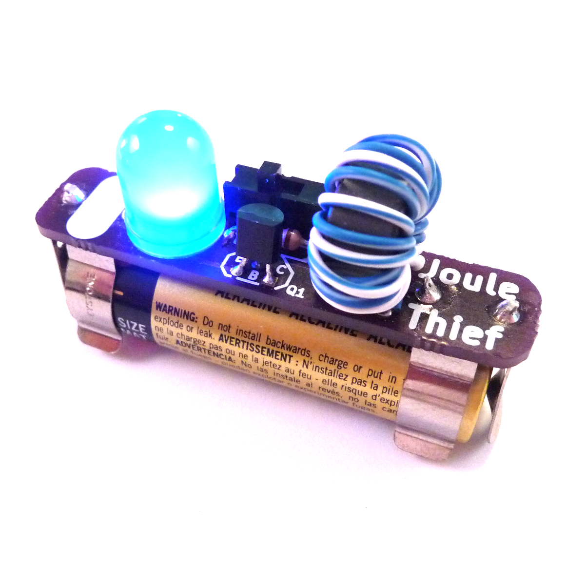 Easy Joule Thief Soldering Project : 5 Steps - Instructables