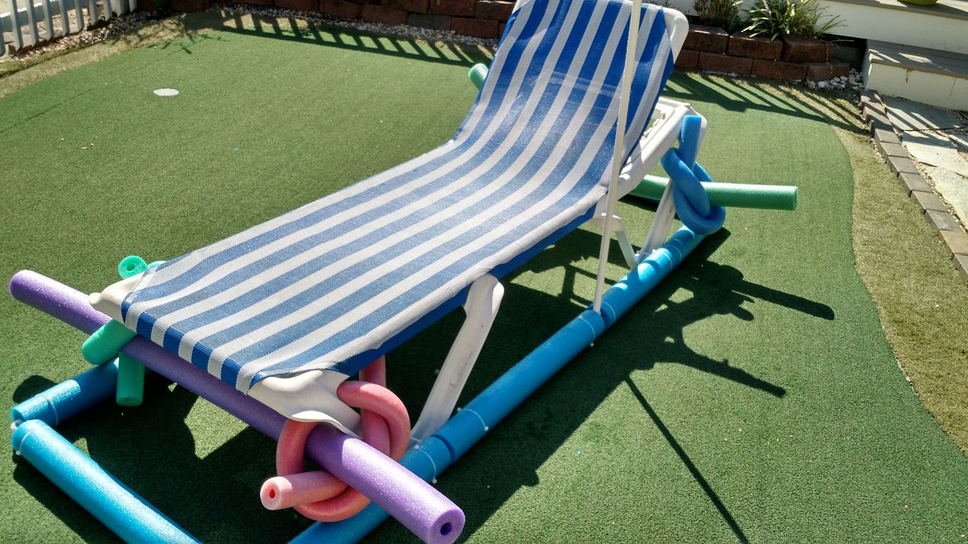 Pool Lounger With Built in Mist Sprayer : 7 Steps (with Pictures ...