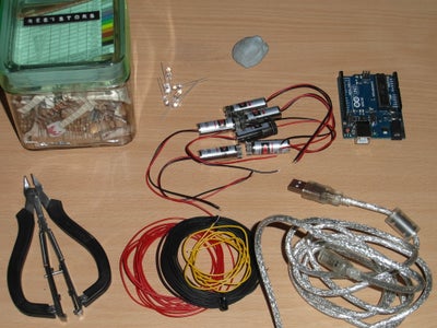 Quick Arduino MIDI Laser Harp : 7 Steps - Instructables