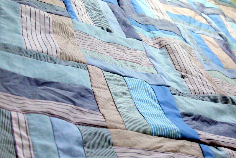 Button-up-cycle Bereavement Quilt Top - Instructables