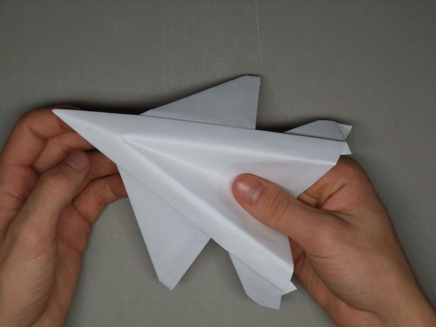 How to Fold an Origami F-16 Plane : 18 Steps (with Pictures ...
