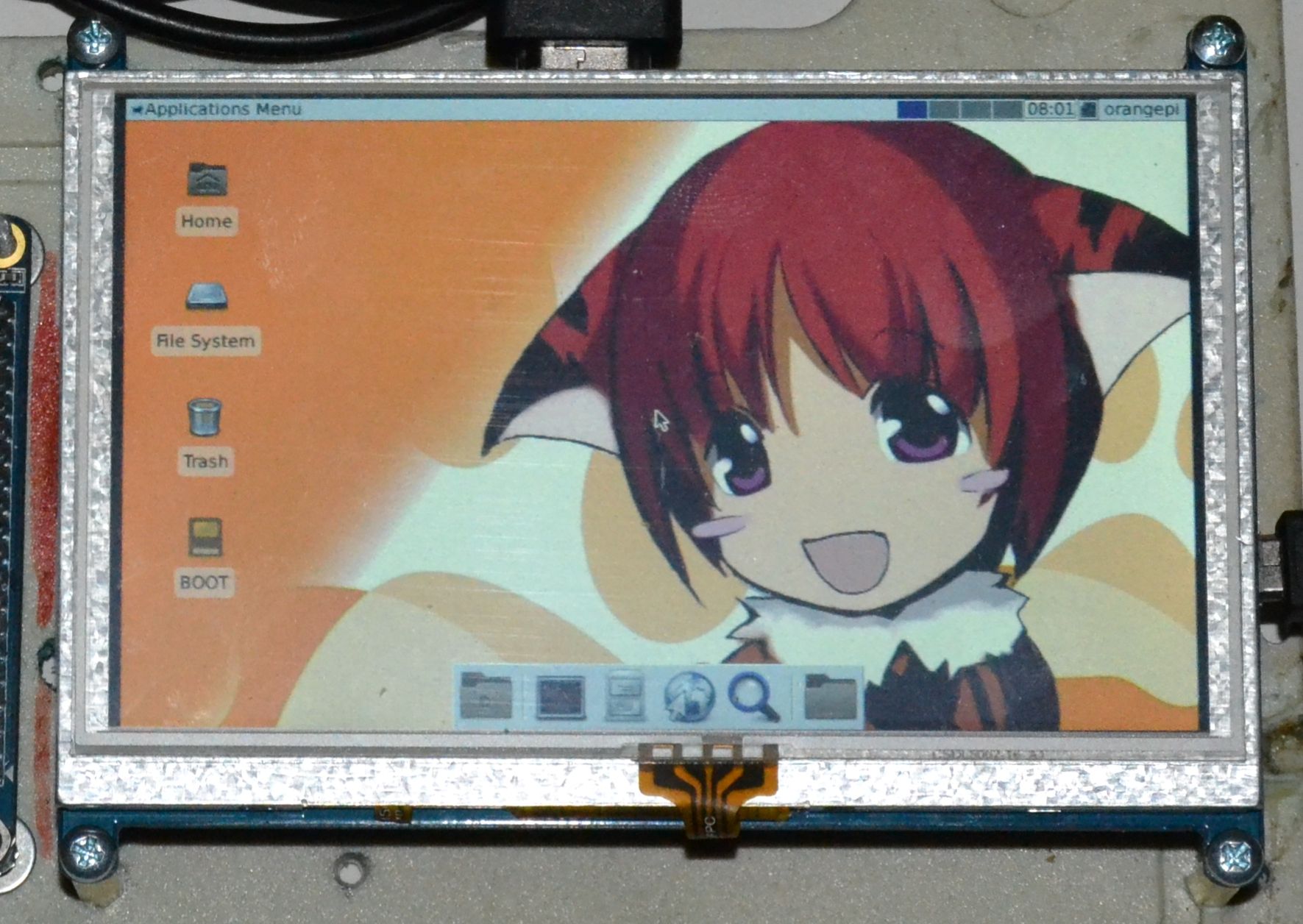 Orange PI HowTo: Set It Up to Use With a 5" HDMI TFT LCD Display : 8 ...
