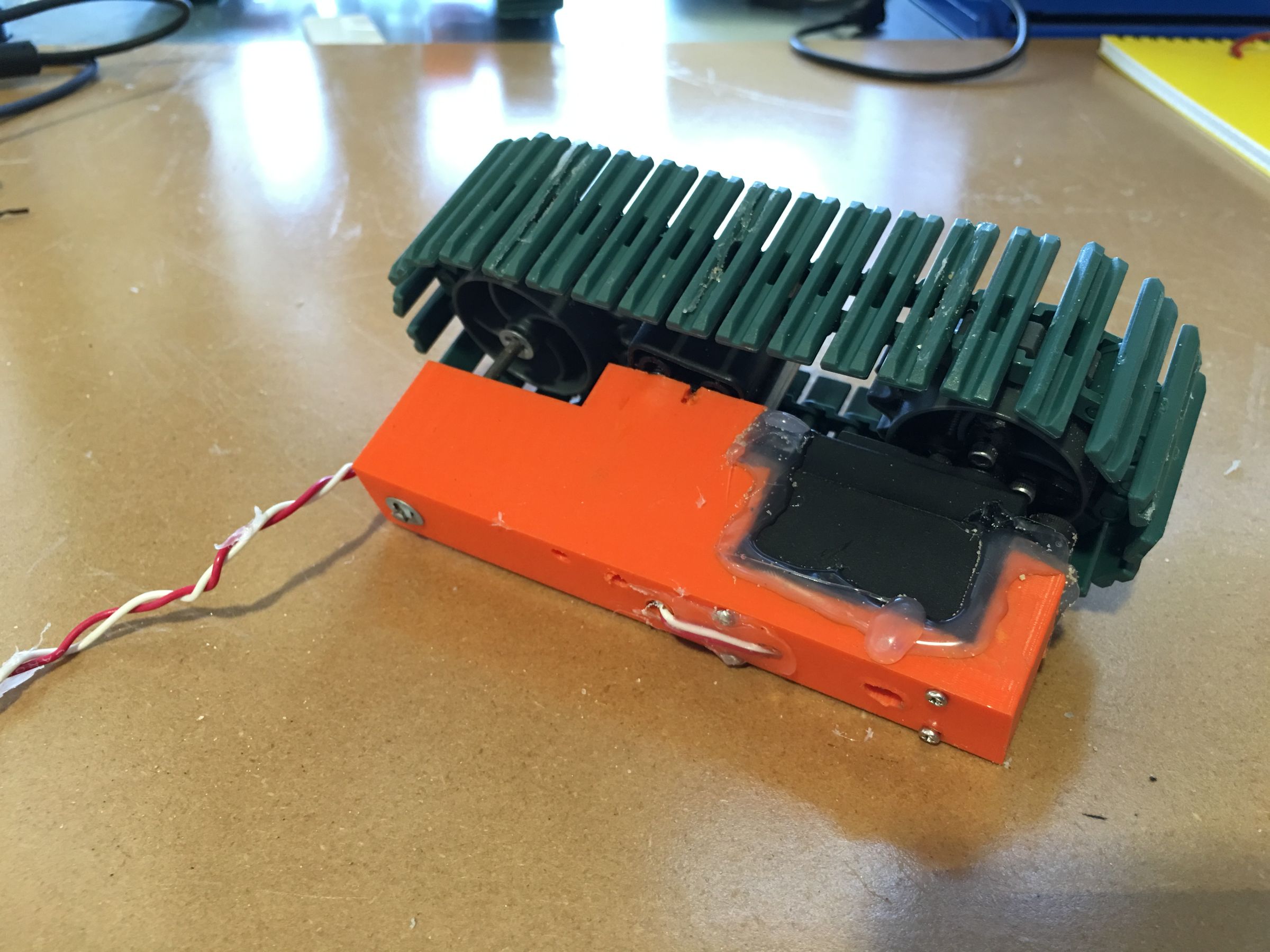 3D Printed Custom Vex Tank Tread System : 9 Steps (with Pictures ...