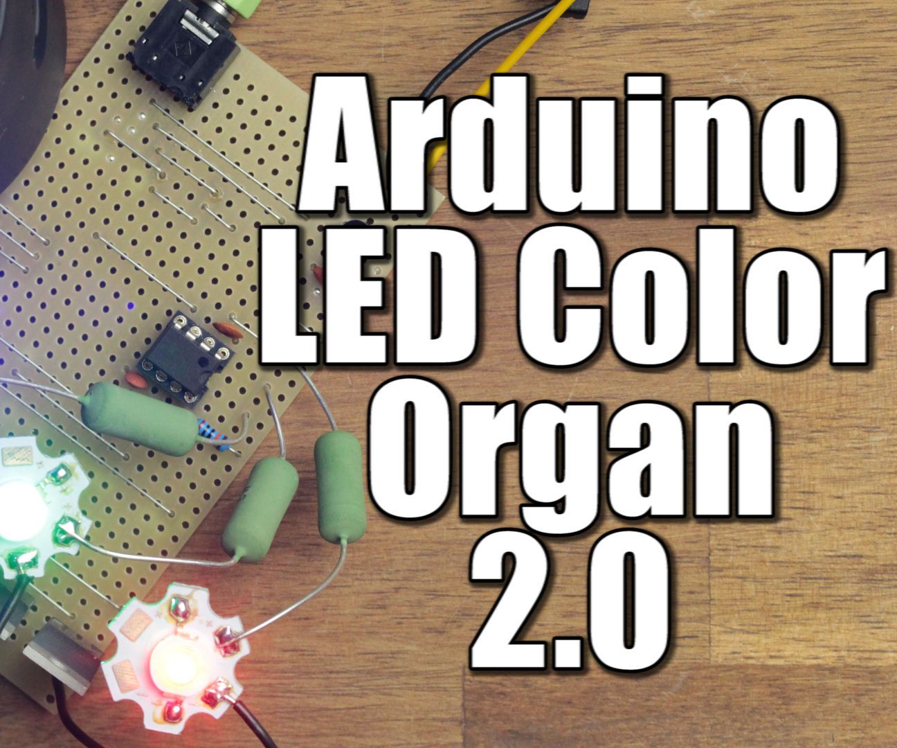 arduino color organ DIY Project - Step-by-Step DIY Project | FindingDIY