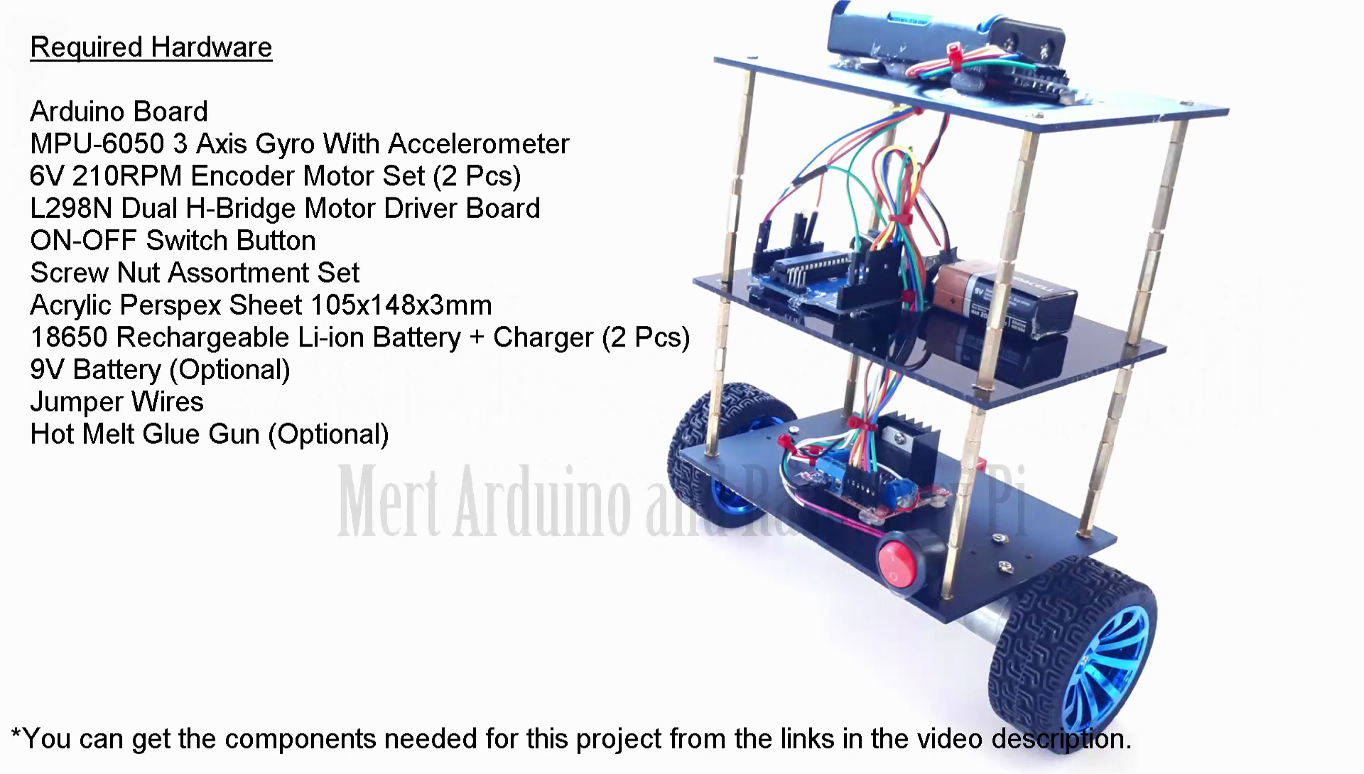 Arduino - Balance - Balancing Robot | How to Make? : 6 Steps (with ...