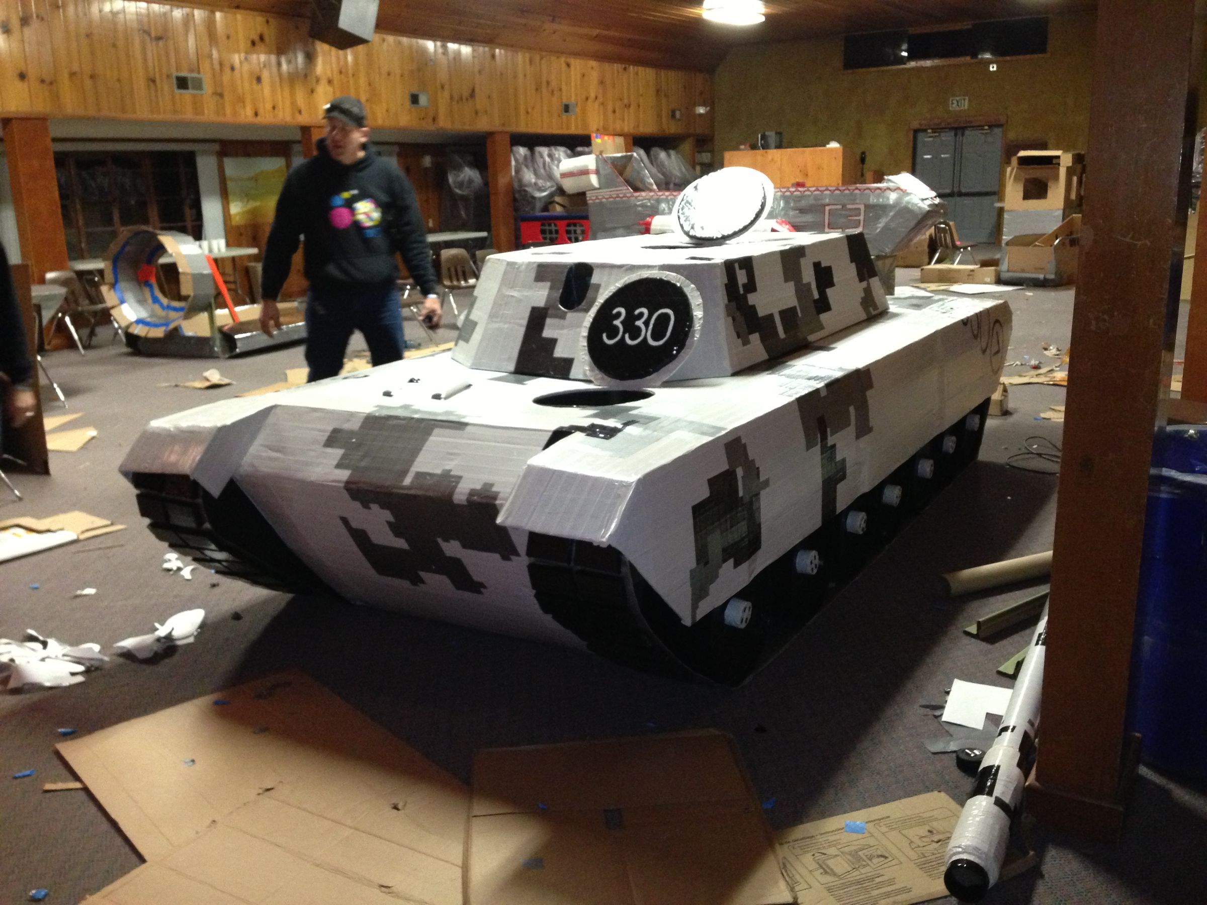 Build a Cardboard Tank : 6 Steps (with Pictures) - Instructables