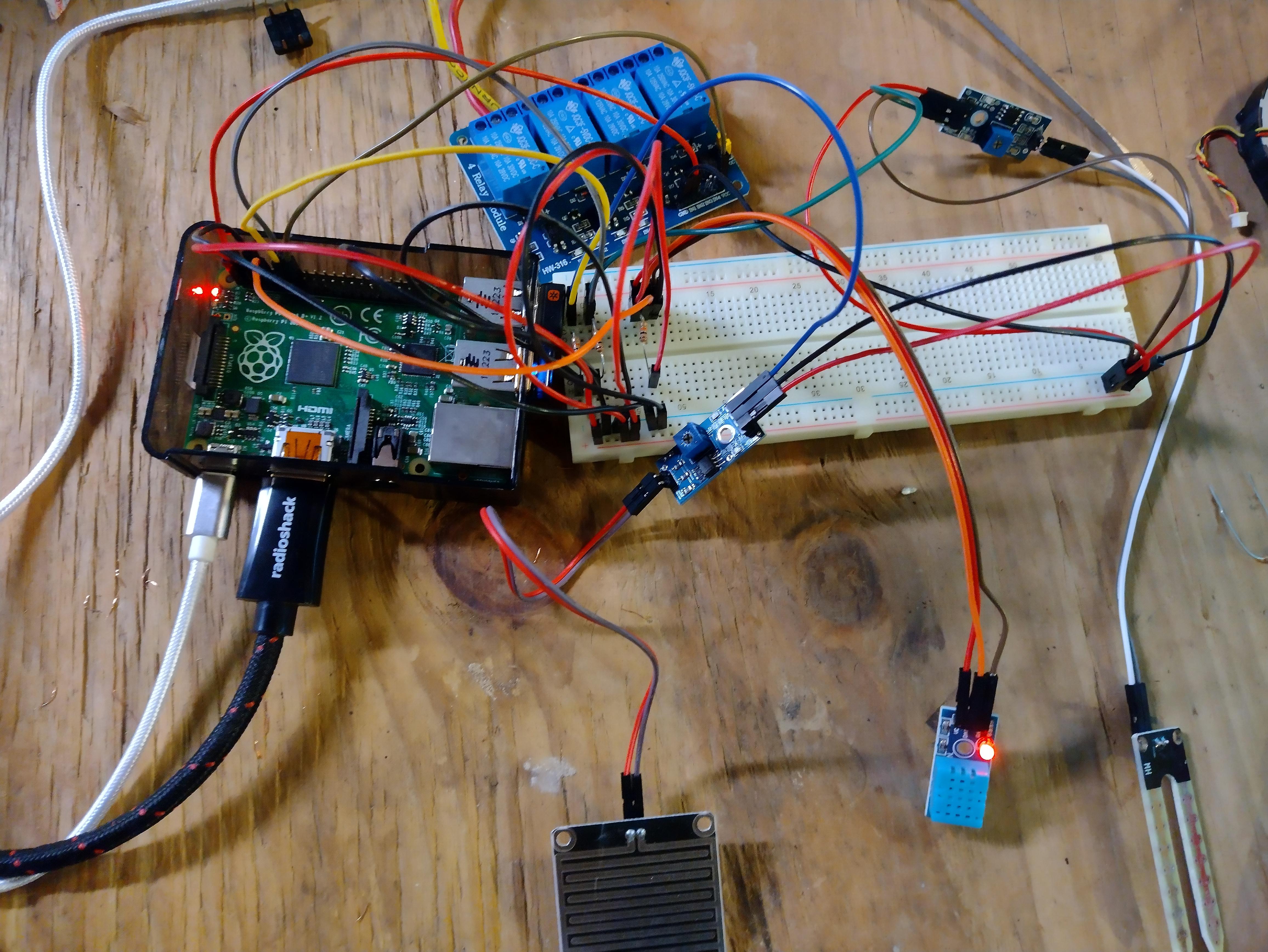 Automated Garden System Built on Raspberry Pi for Outdoors or Indoors ...