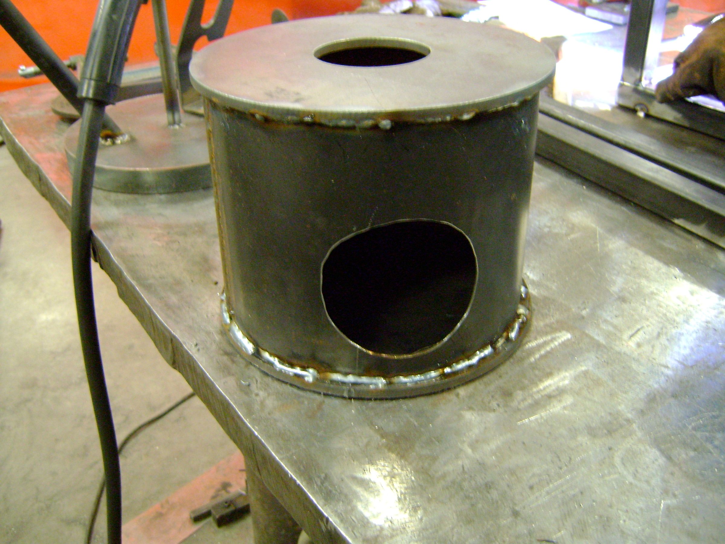 Fabricating a Heavy-Duty Rocket Stove : 11 Steps (with Pictures ...