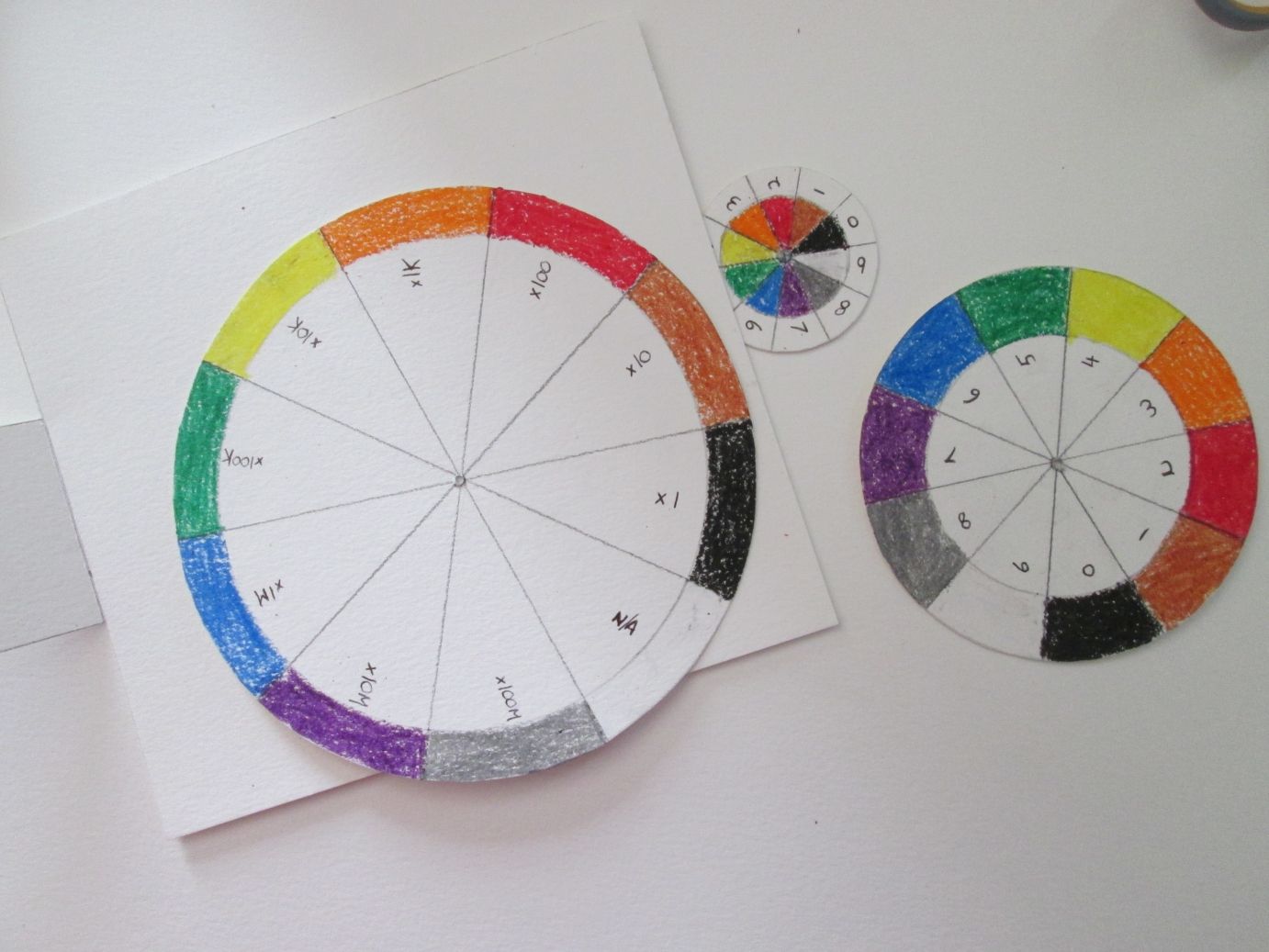 Paper Plate Color Wheel