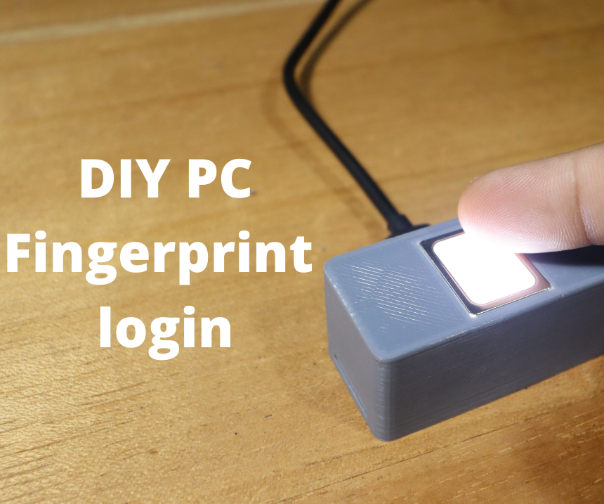 DIY Fingerprint Login for Any Computer (xiao + Arduino + Gt521f32) : 7 ...