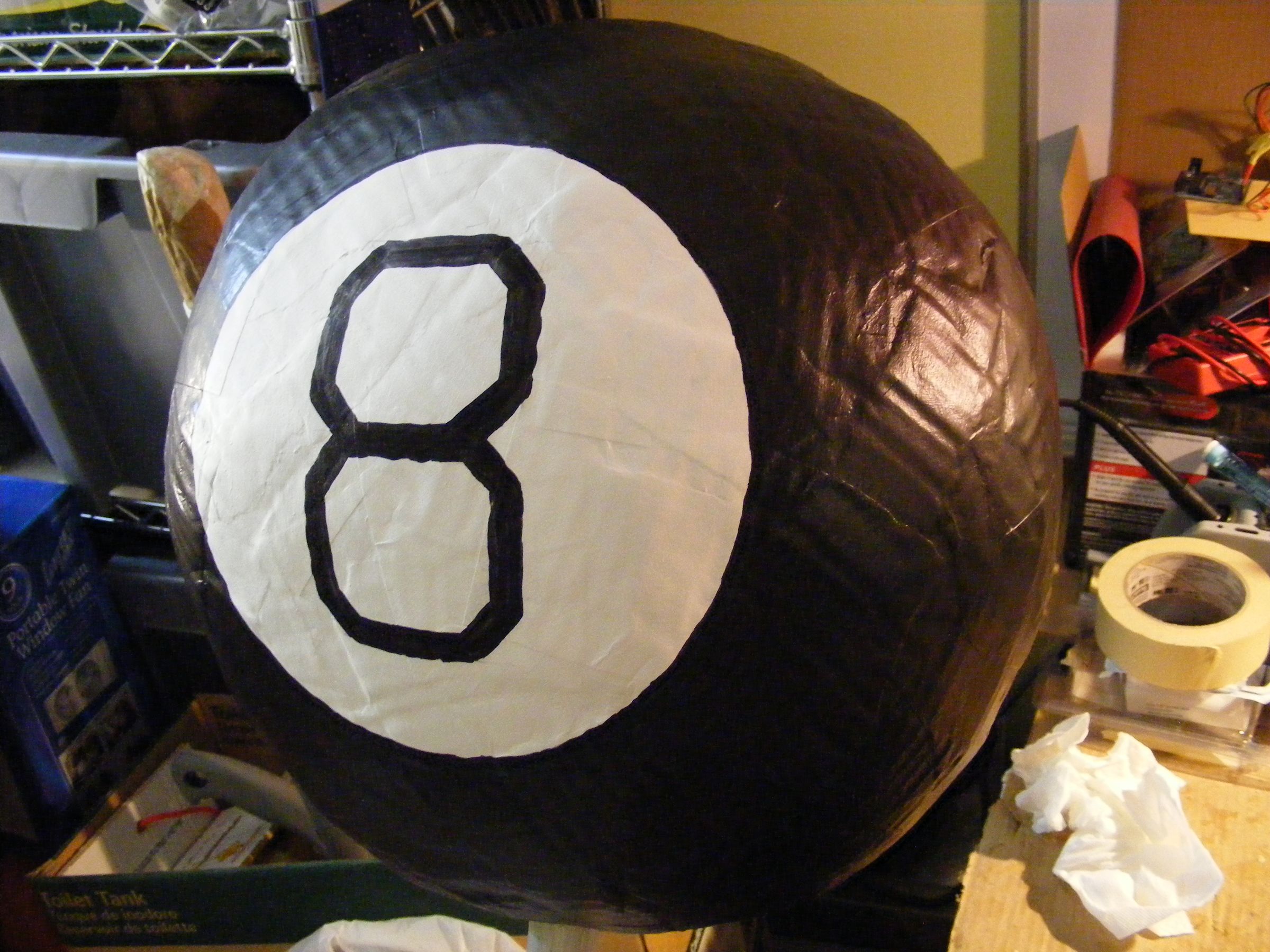 Giant Magic 8 Ball : 6 Steps (with Pictures) - Instructables