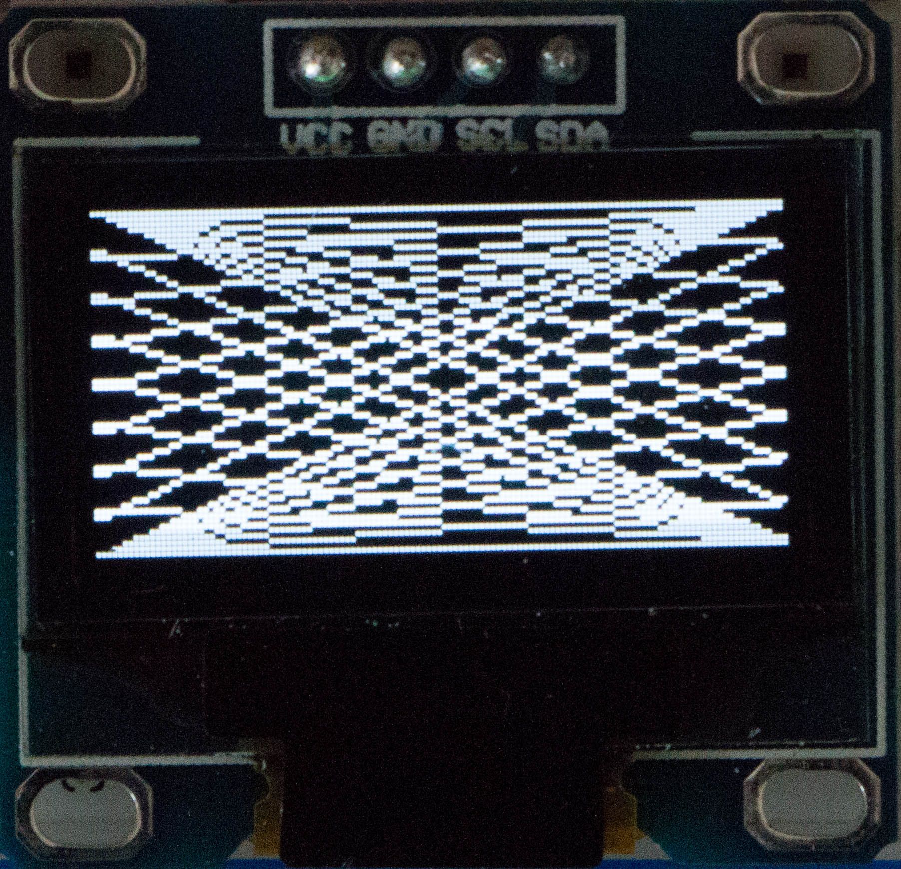 Graphics on a SSD1306 I2C OLED 128x64 Display With CircuitPython Using ...