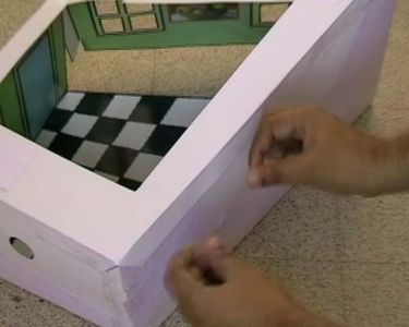 How to Make an Ames Room Optical Illusion Used in Lord of the Rings : 9 ...