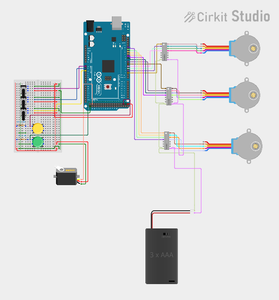 DIY Robotic Arm Using 28byj-48 Stepper Motors and Arduino-Upcycled ...