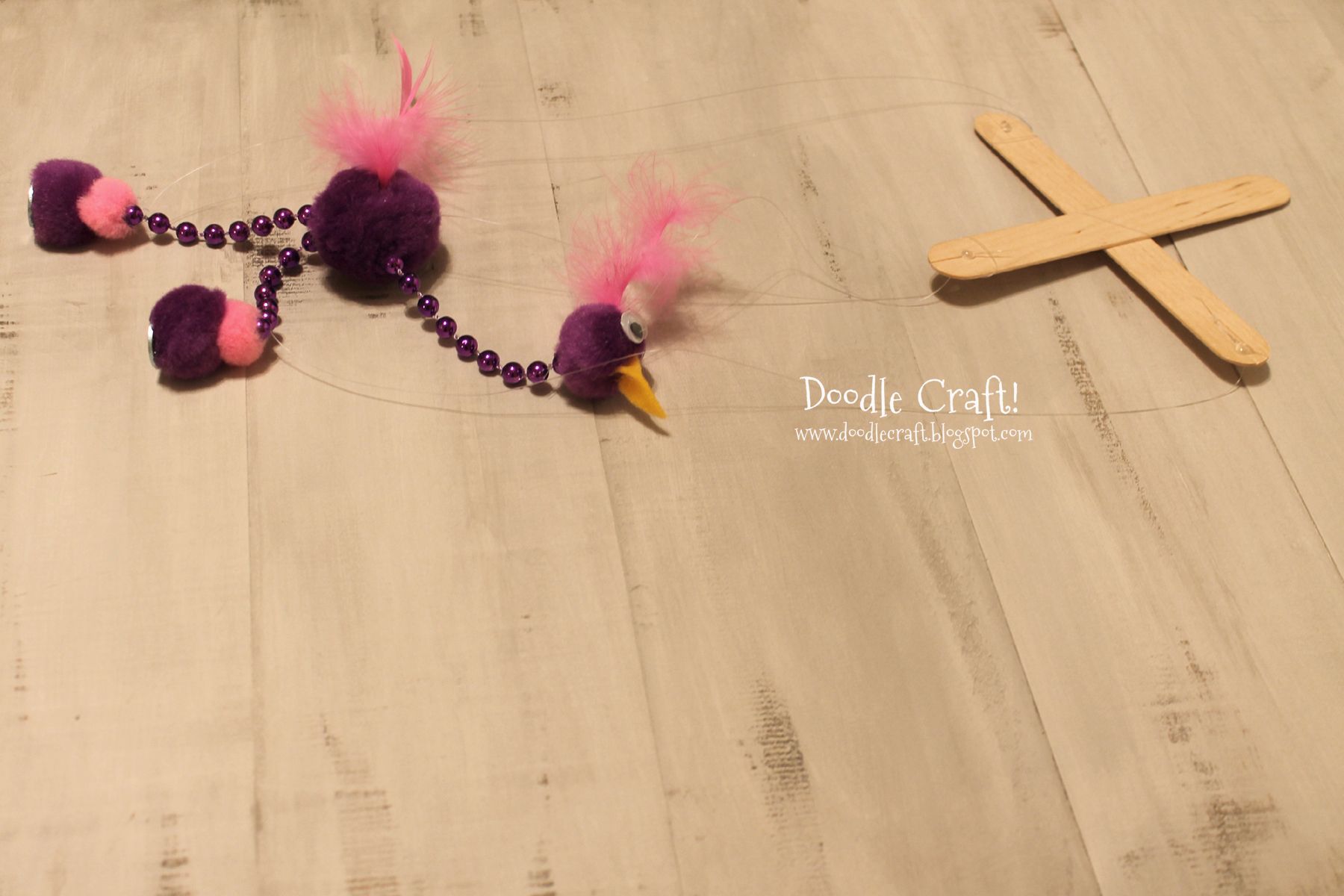 Silly Bird Marionette Tutorial! : 7 Steps (with Pictures) - Instructables