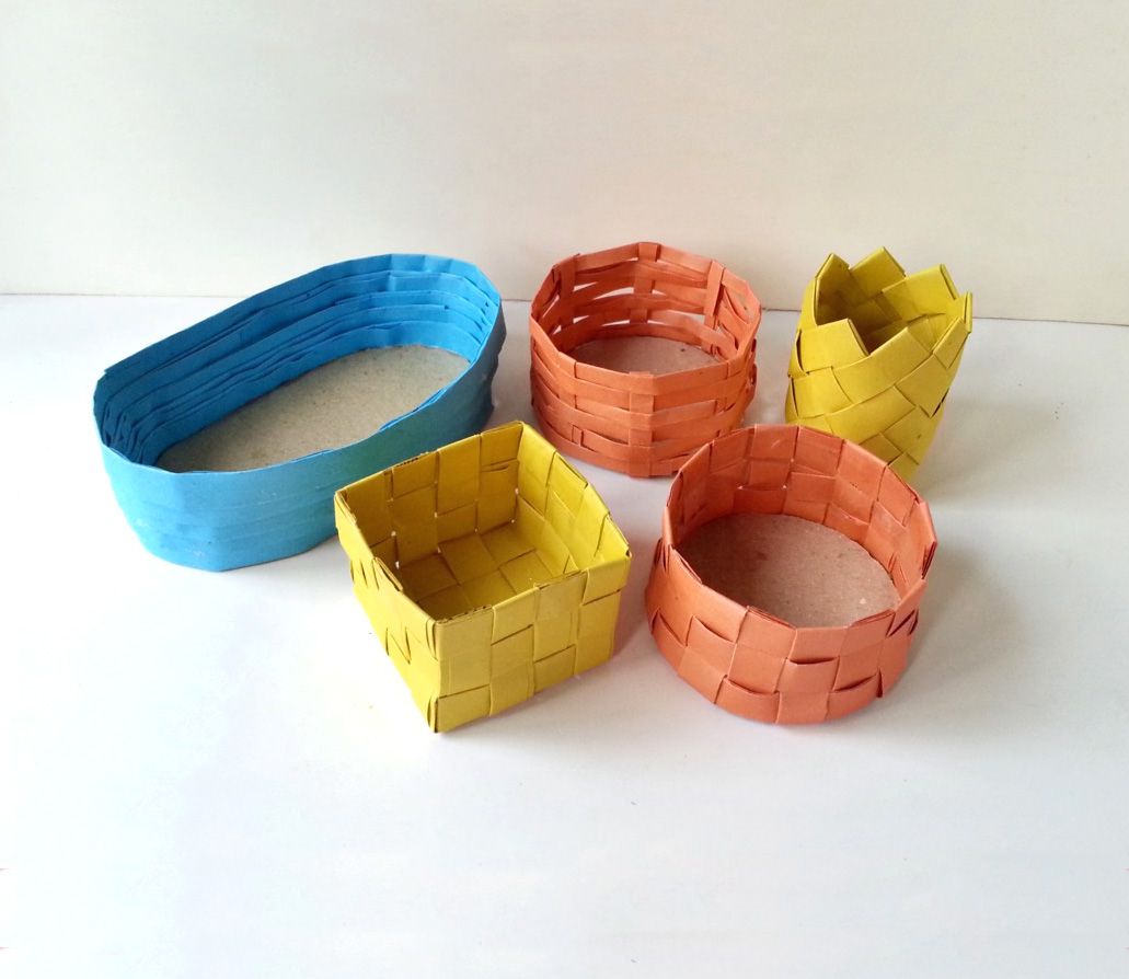 DIY Paper Baskets : 6 Steps (with Pictures) - Instructables