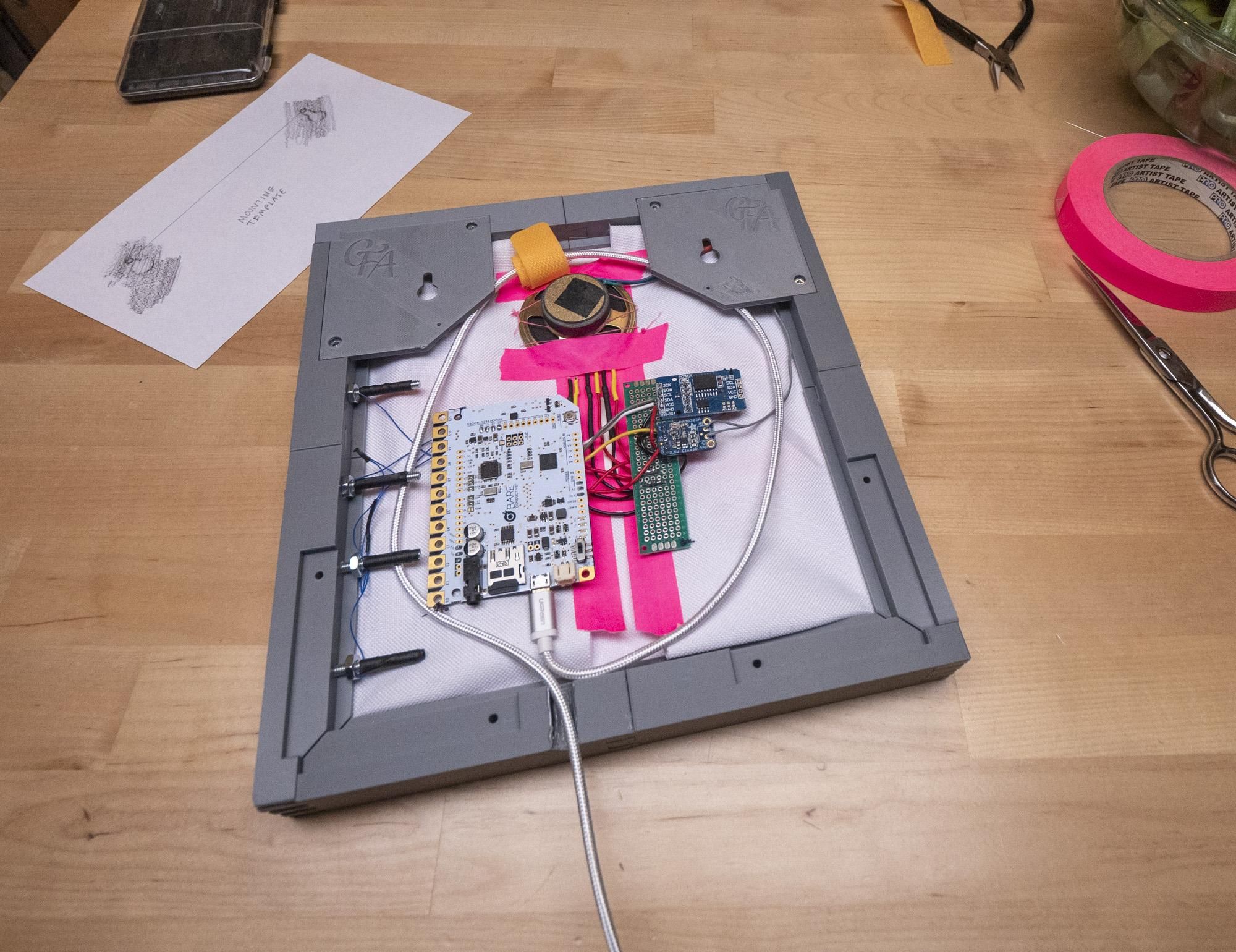 Birthday Machine Embroidery With LEDs : 6 Steps (with Pictures ...