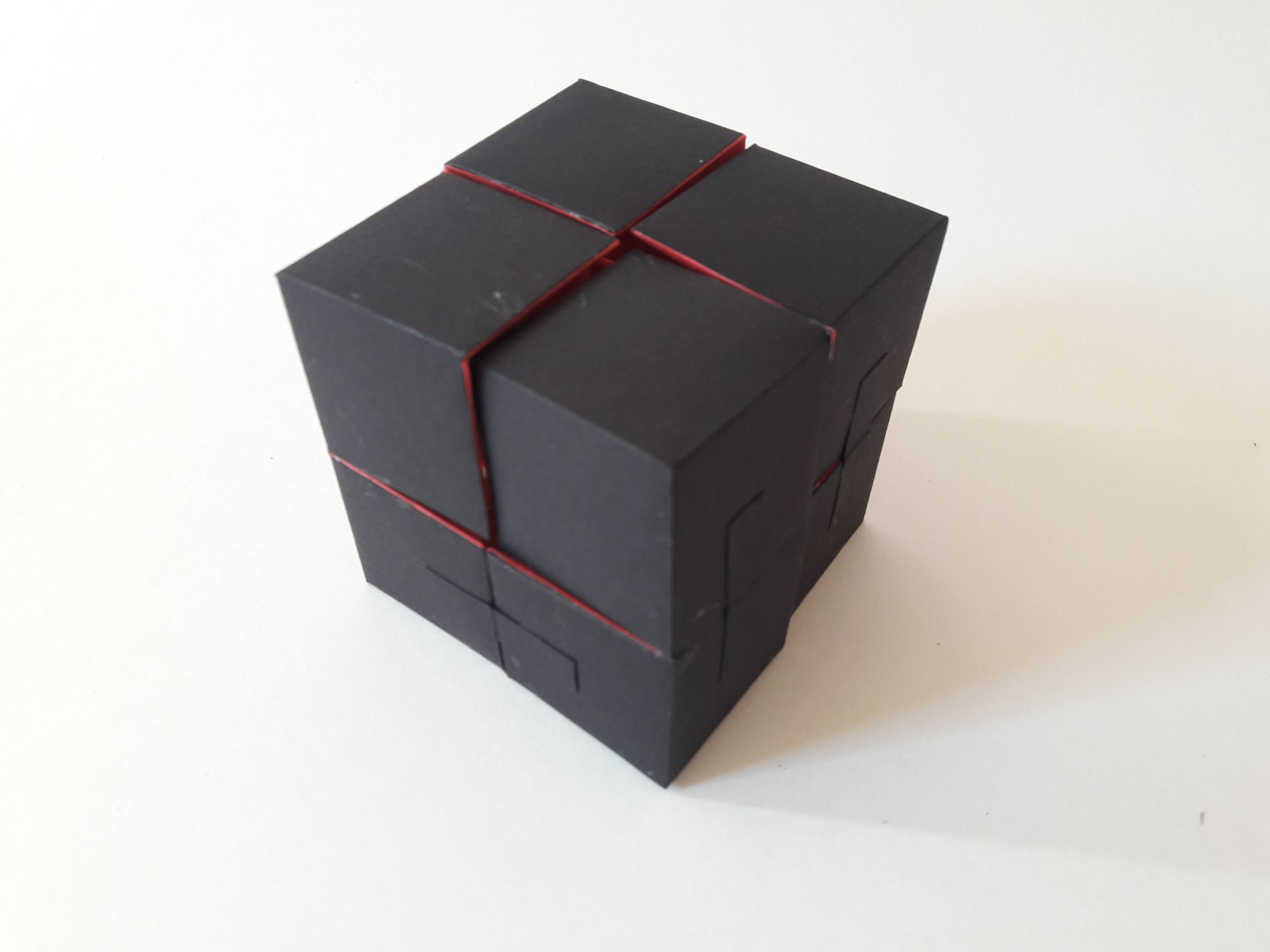 Make a Paper Transforming Geode Cube - Design and Template : 7 Steps ...