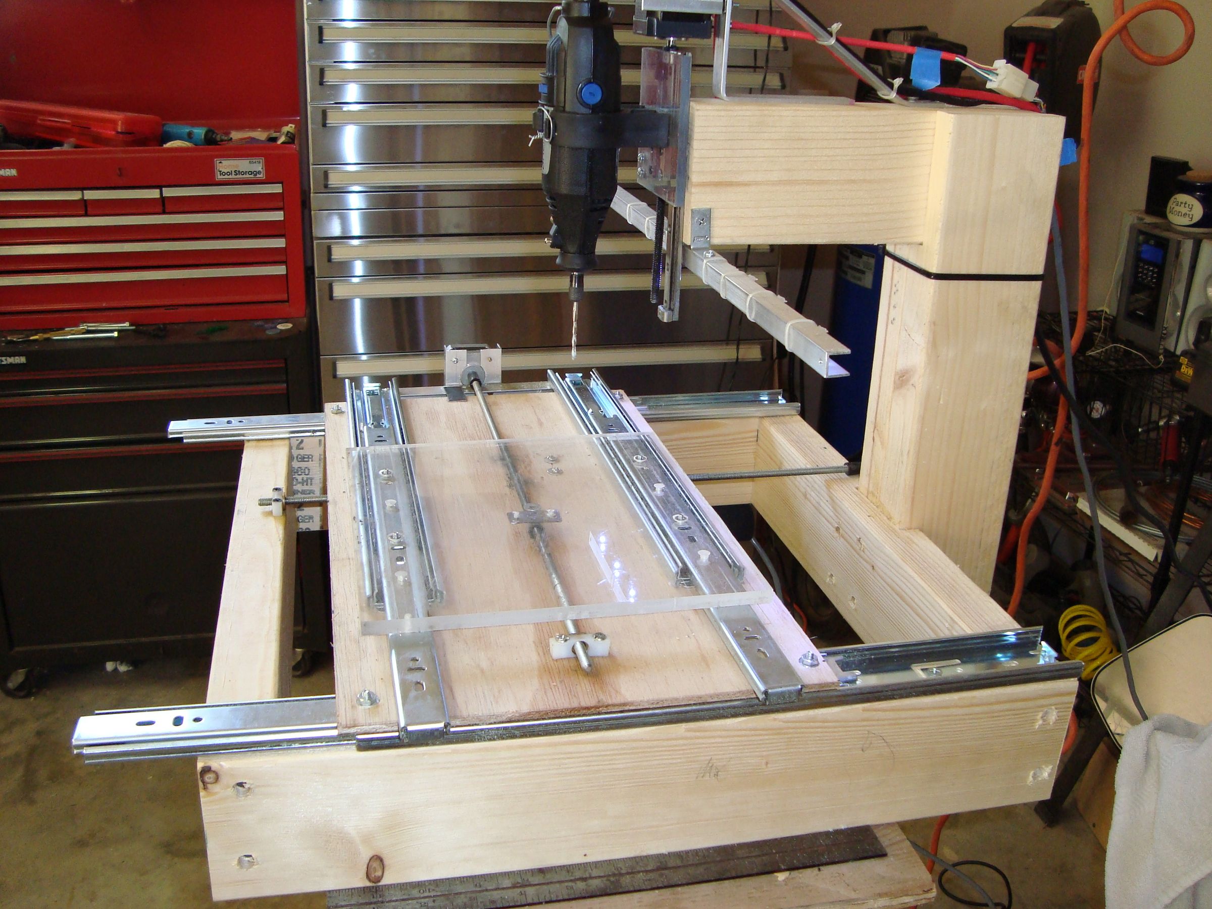 Building a Drawer Slide CNC Machine for Under $200! (with Pictures ...