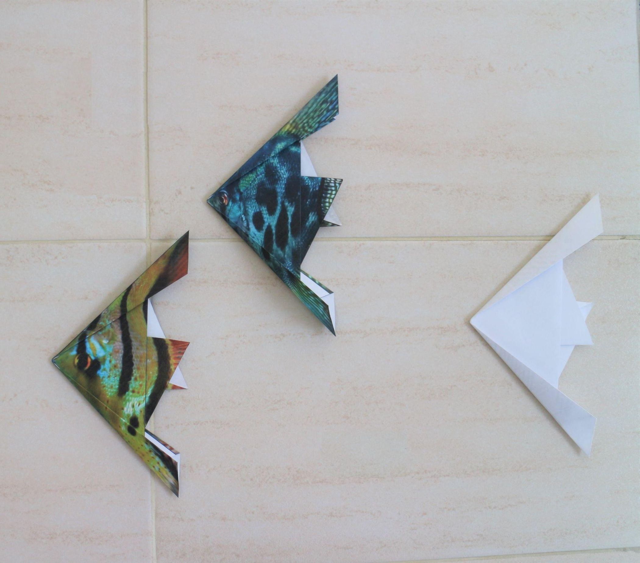 DIY Origami Model to Printable Detailed Origami Paper : 7 Steps ...