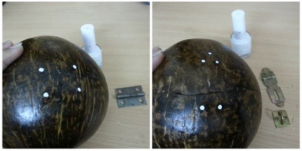 DIY Coconut Shell Jewelry Box : 4 Steps (with Pictures) - Instructables