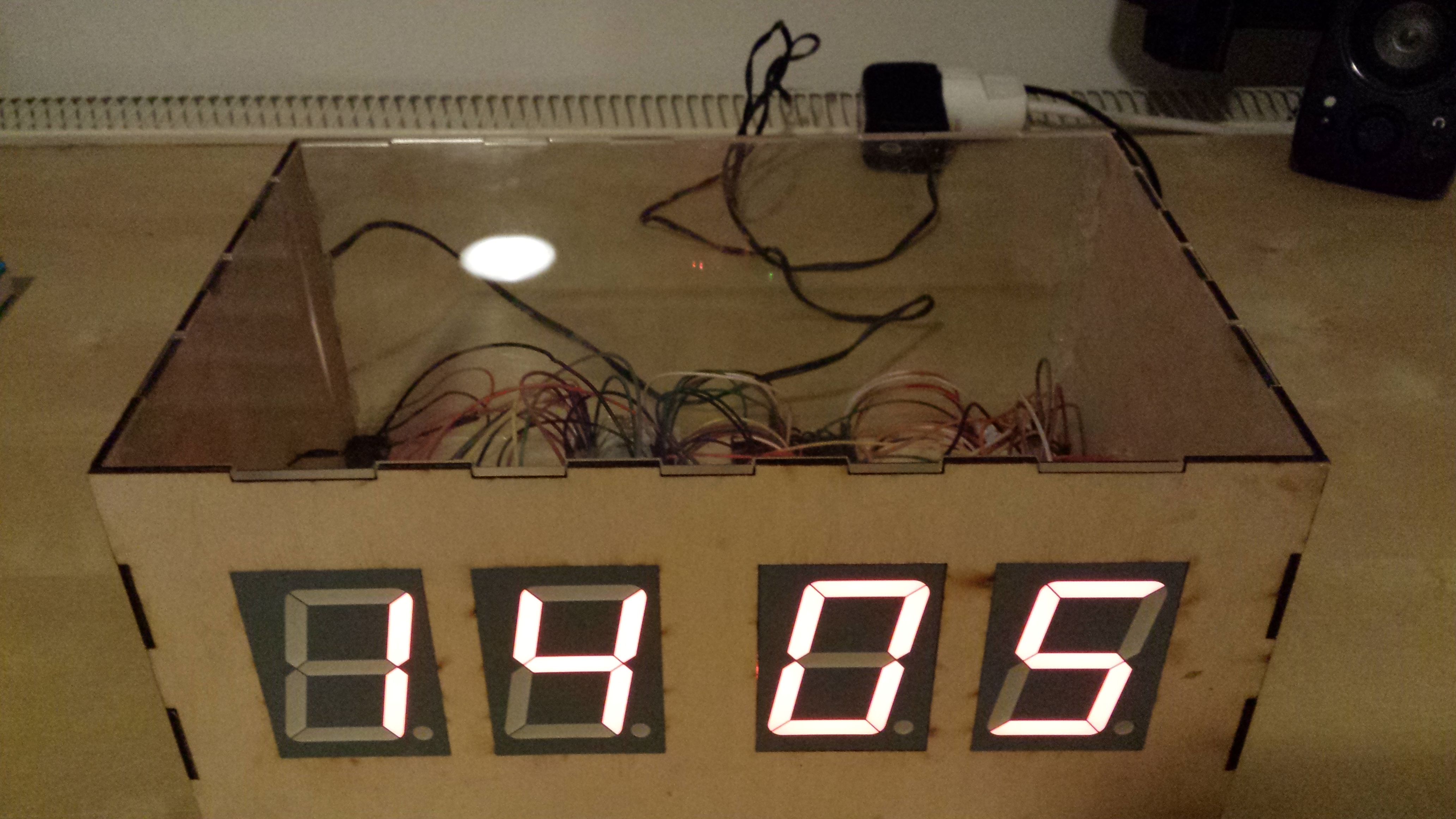 Arduino Real Time Clock With Large 7-segment Displays : 7 Steps (with ...
