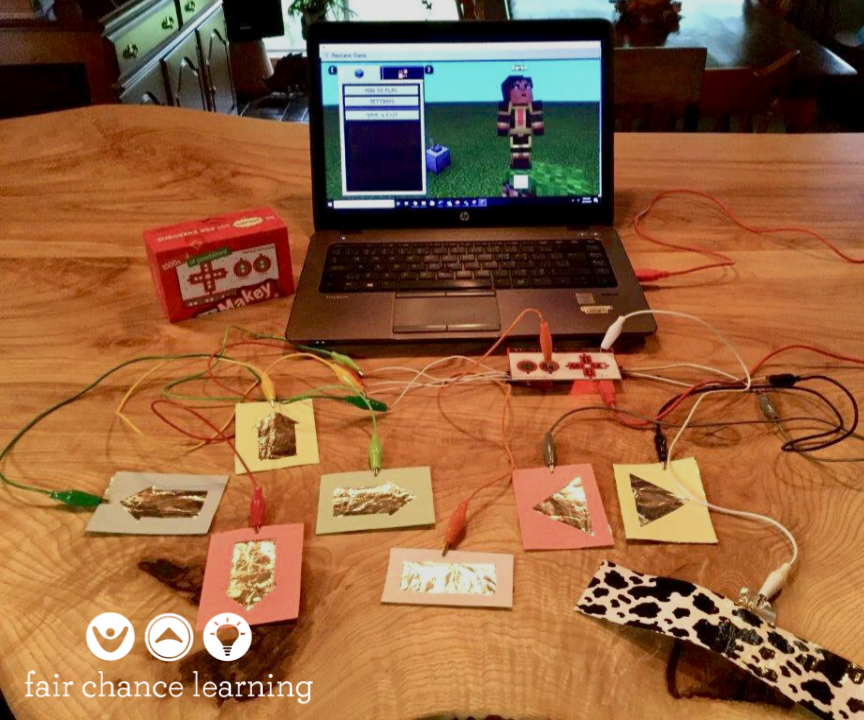 Makey Makey Minecraft Controller 4 Steps Instructables