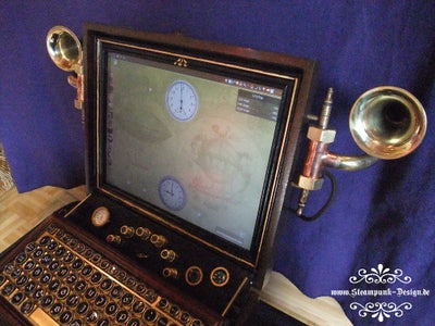 Steampunk Laptop : 9 Steps (with Pictures) - Instructables