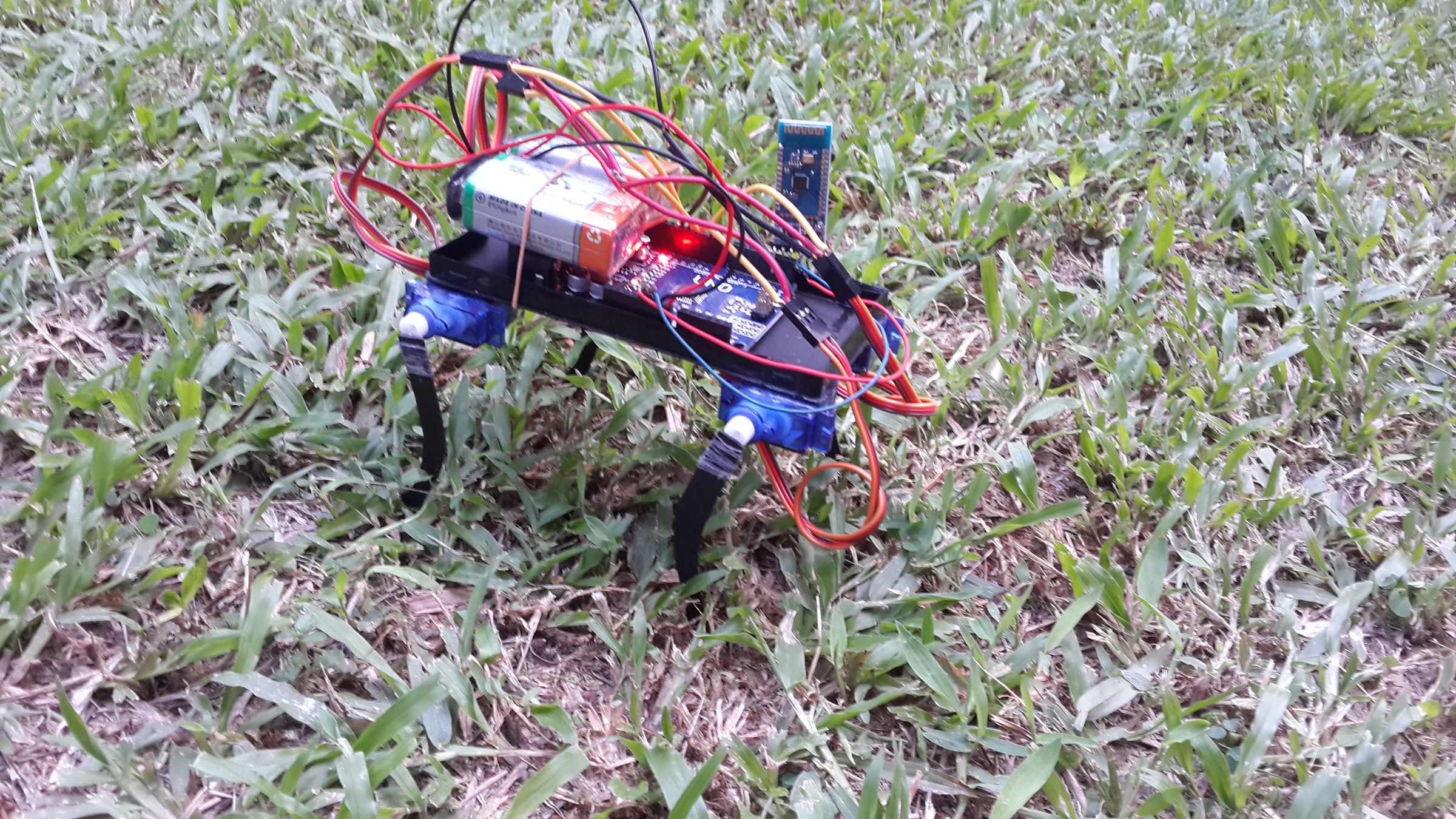 Arduino 4 Leg Robot Control Via Bluetooth : 5 Steps (with Pictures ...