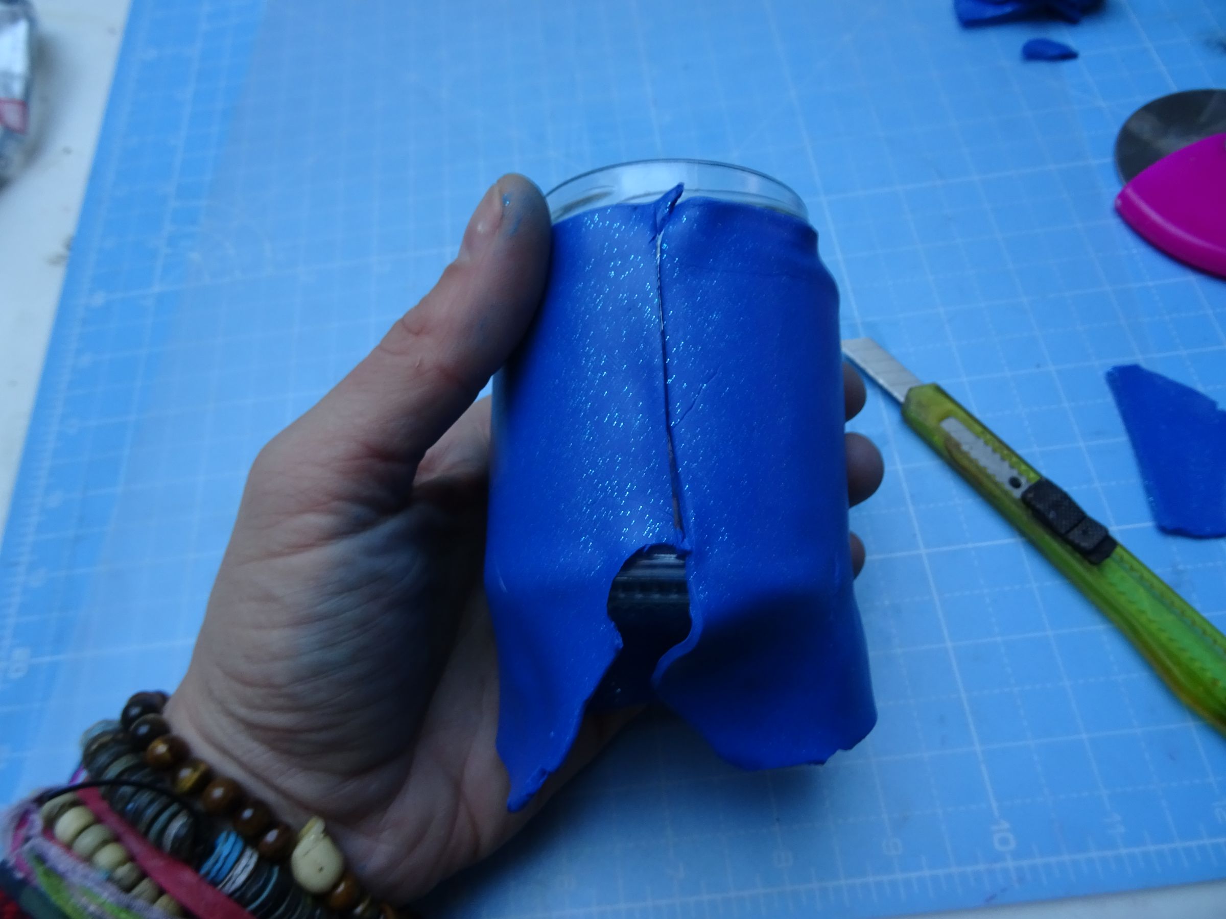 Polymer Clay Gift Jar/night Light : 6 Steps (with Pictures) - Instructables