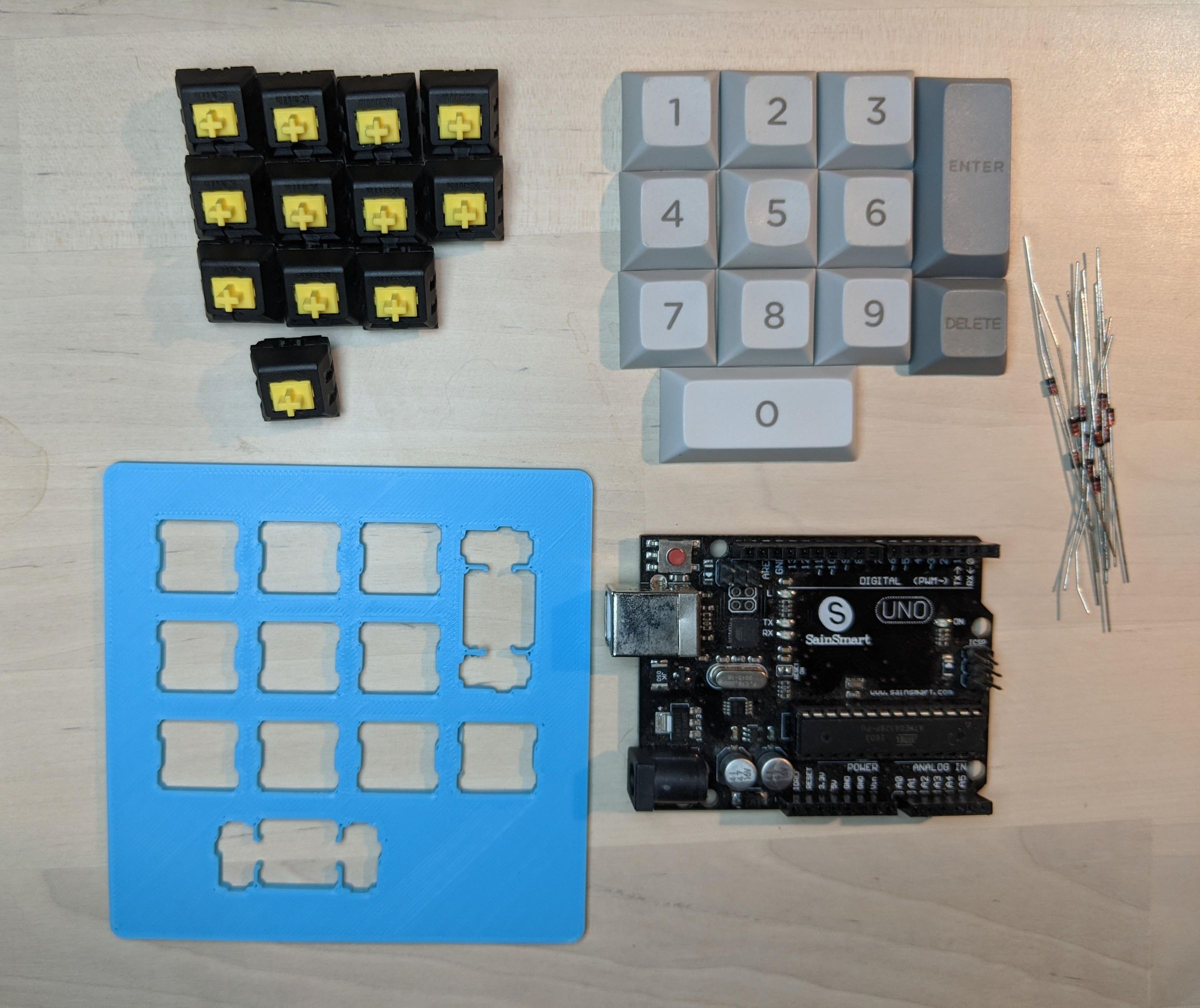 Arduino Mechanical Keypad : 5 Steps (with Pictures) - Instructables
