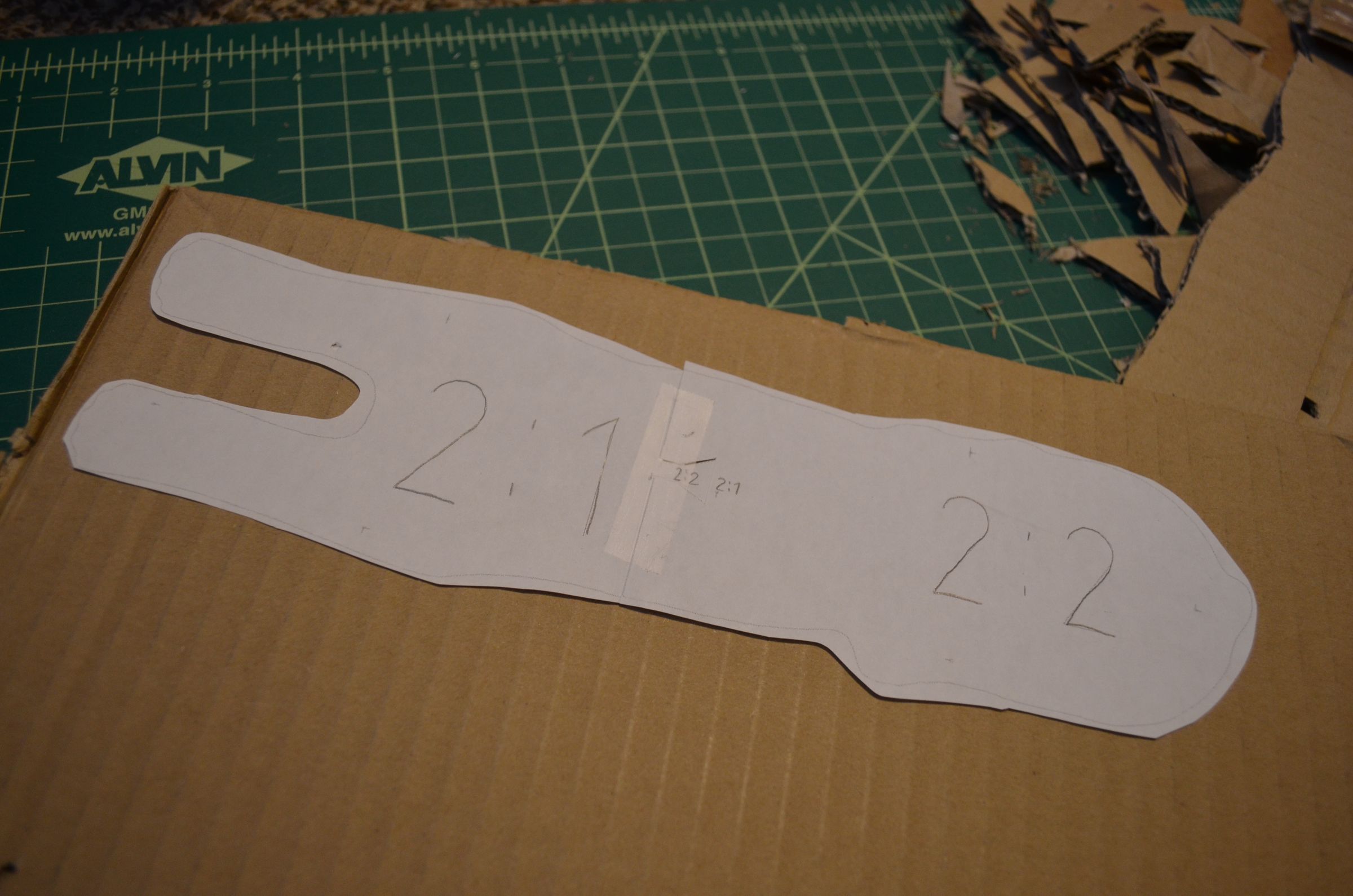 Cardboard Sphinx of Hatshepsut - 123D Make [hand-cut] : 11 Steps (with ...