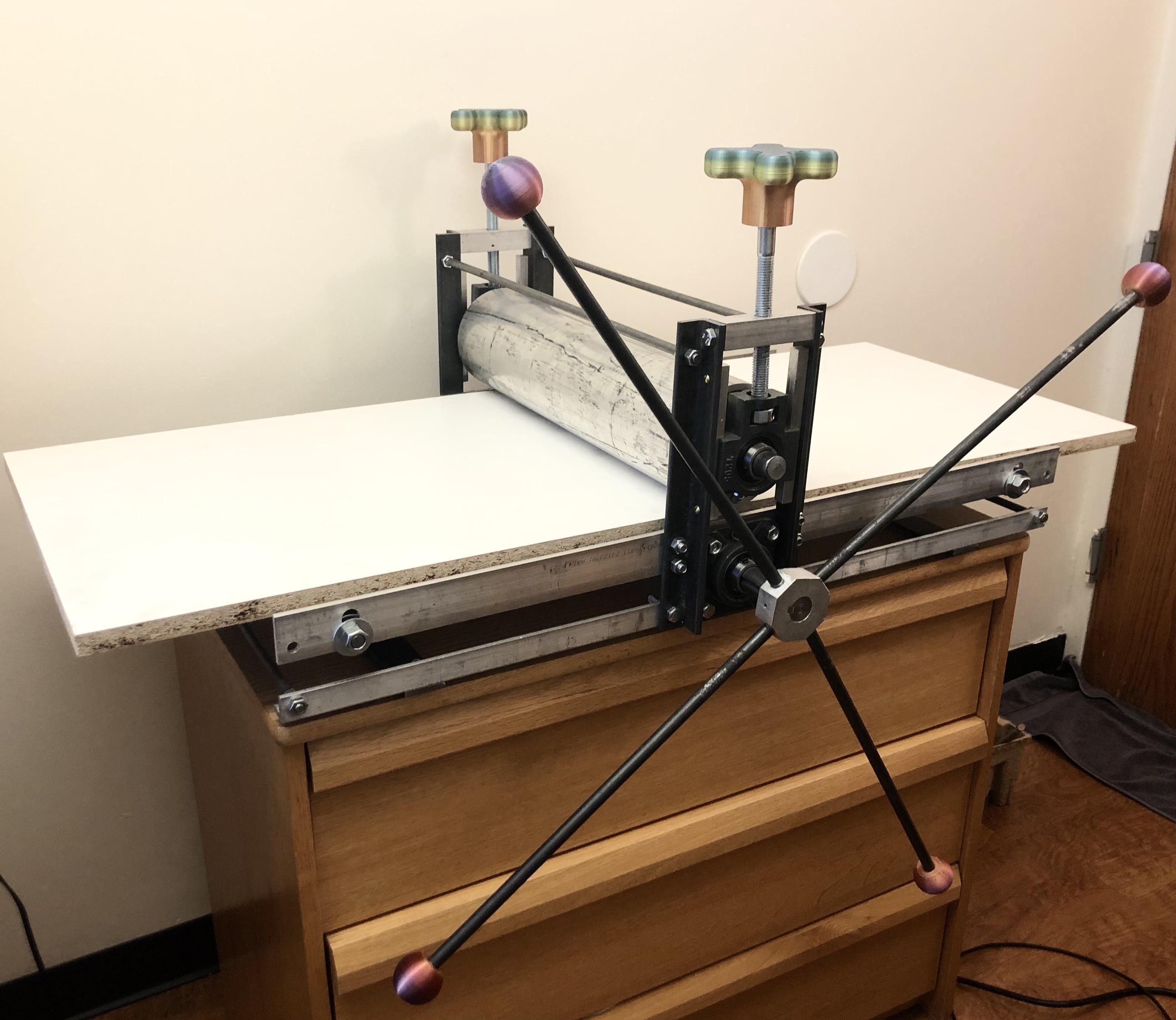 Build a Printmaking Press! : 33 Steps (with Pictures) - Instructables