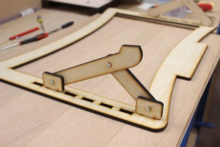 How to Make a Lasercut Adjustable Drawing Board : 8 Steps (with ...