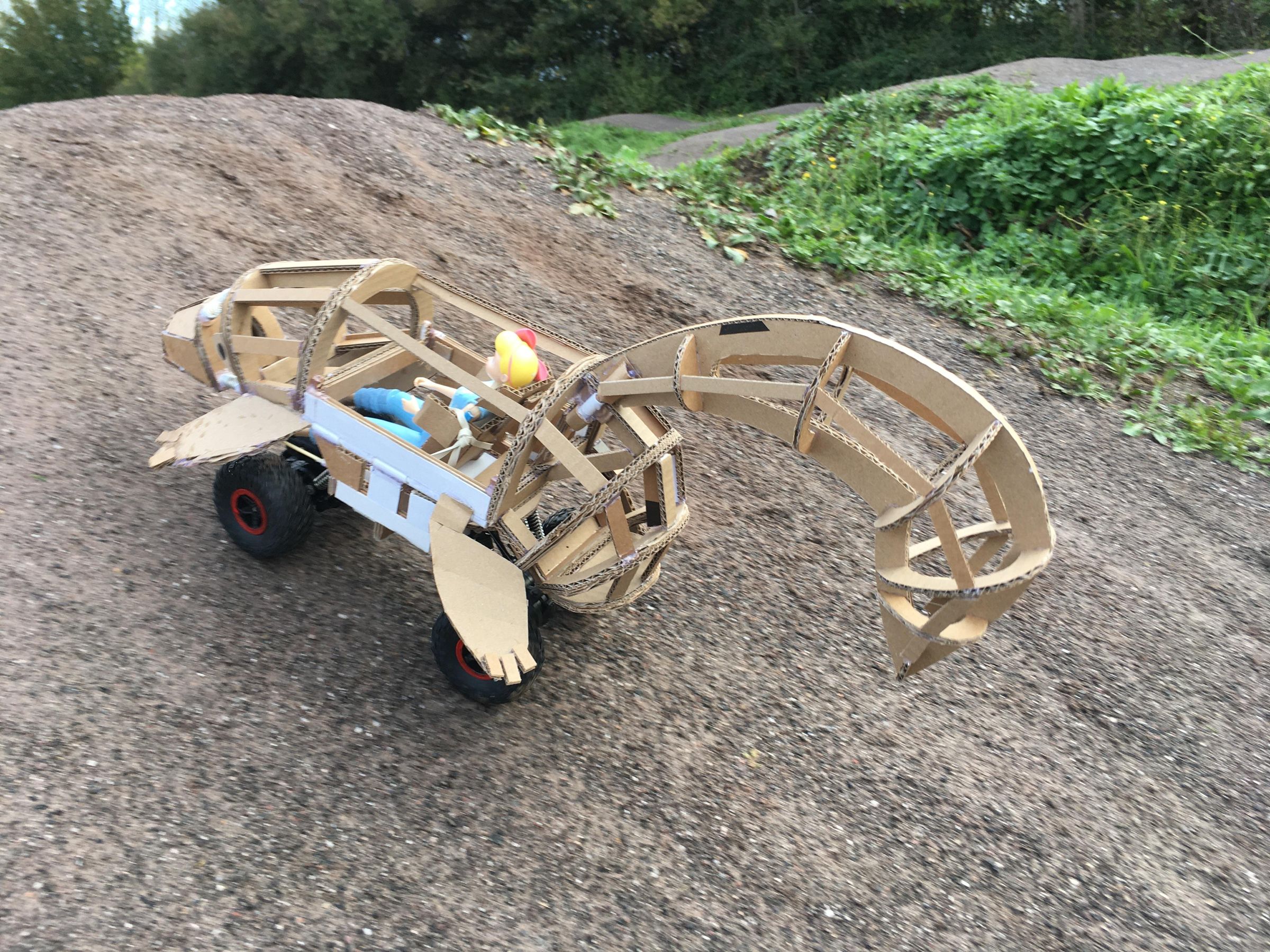 Bo Peep's Skunk Mobile - Remote Control Plushy : 77 Steps (with ...