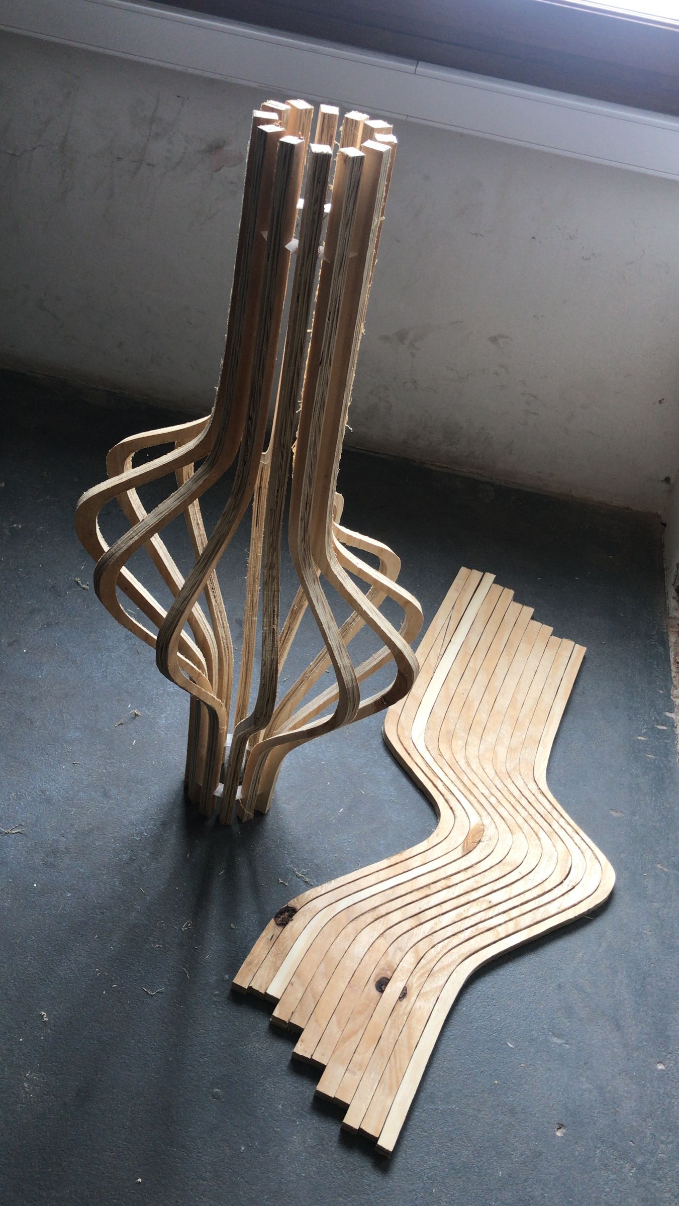 Cnc Wood Sculpture // Floor Lamp : 8 Steps (with Pictures) - Instructables