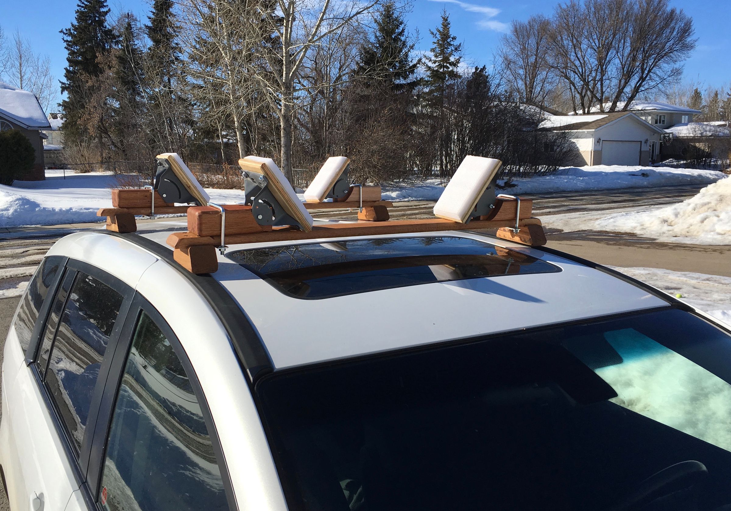 Homemade Roof Rack With Accessories : 23 Steps (with Pictures ...