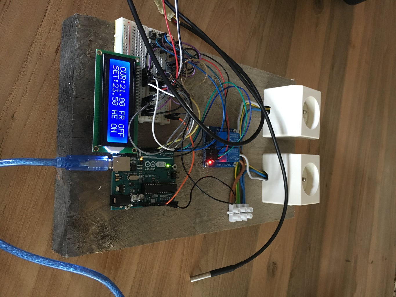 Arduino Based Beer Fermenter Thermostat 4 Steps Instructables