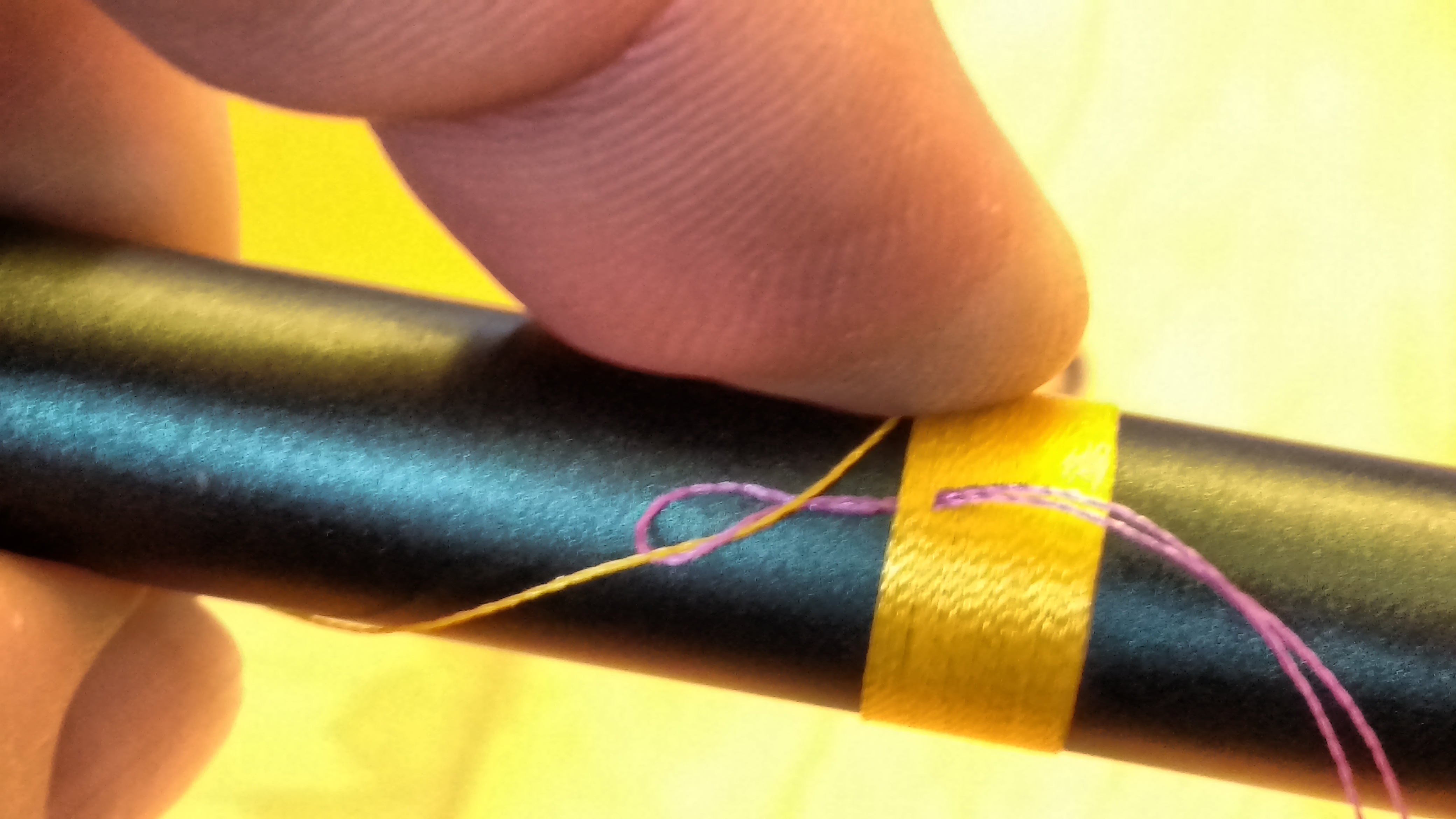 Tenkara Fishing Rod Line Keeper/Line Management Solution : 6 Steps ...