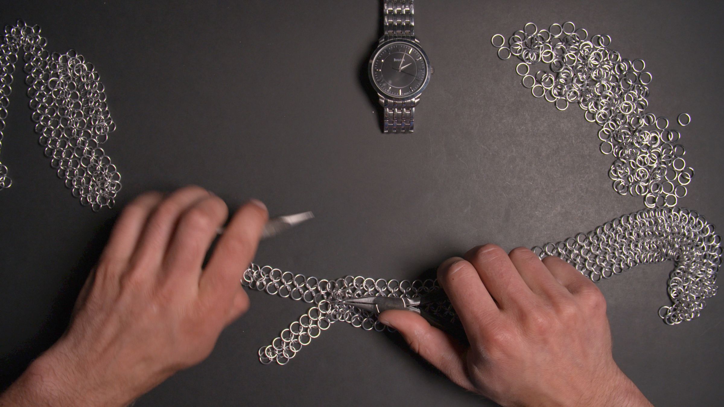 How to Make a Chainmail Tie : 7 Steps (with Pictures) - Instructables