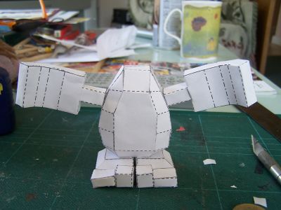 How to Make a Paper Model From Scratch. : 6 Steps (with Pictures ...