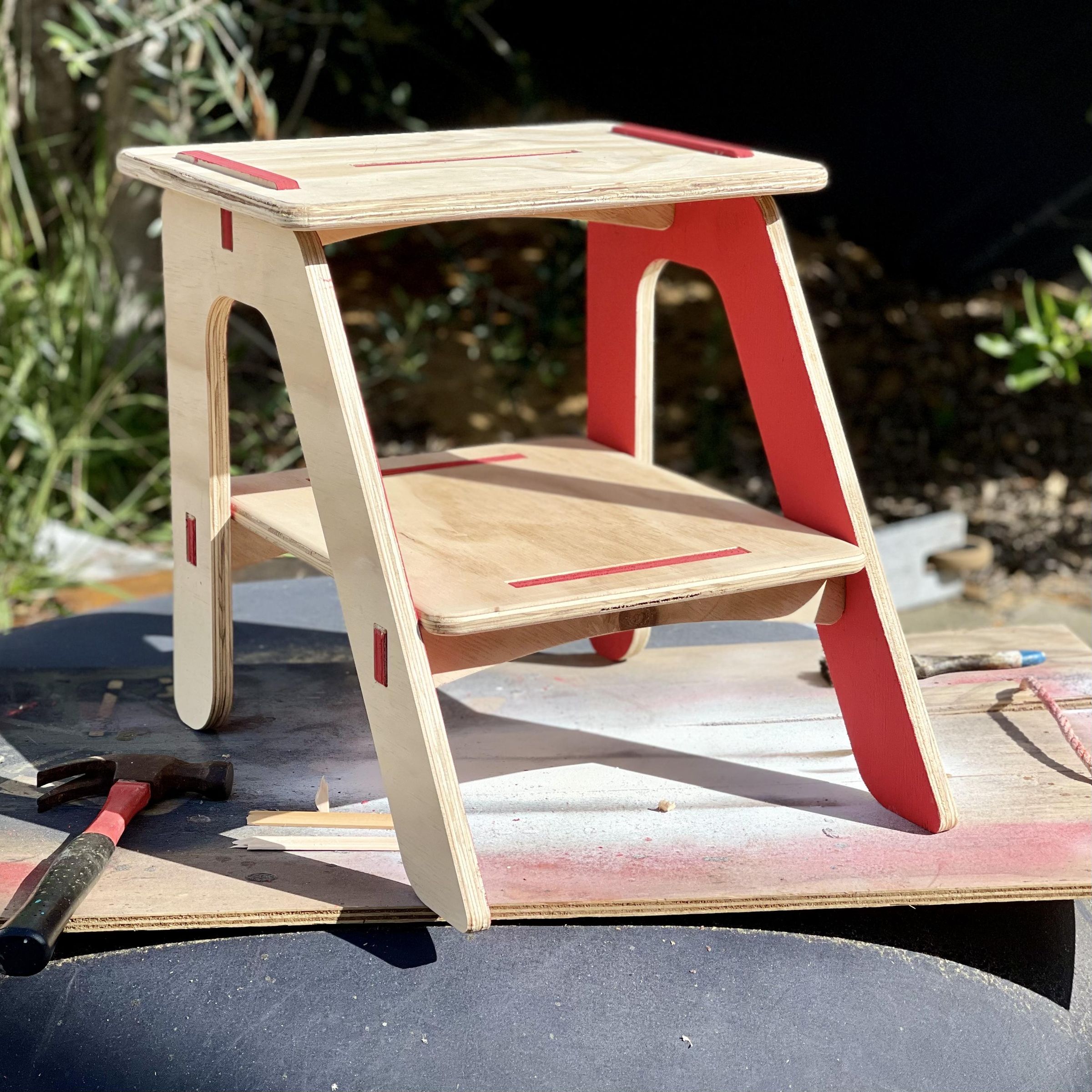 Sturdy CNC Plywood Step Stool : 12 Steps (with Pictures) - Instructables
